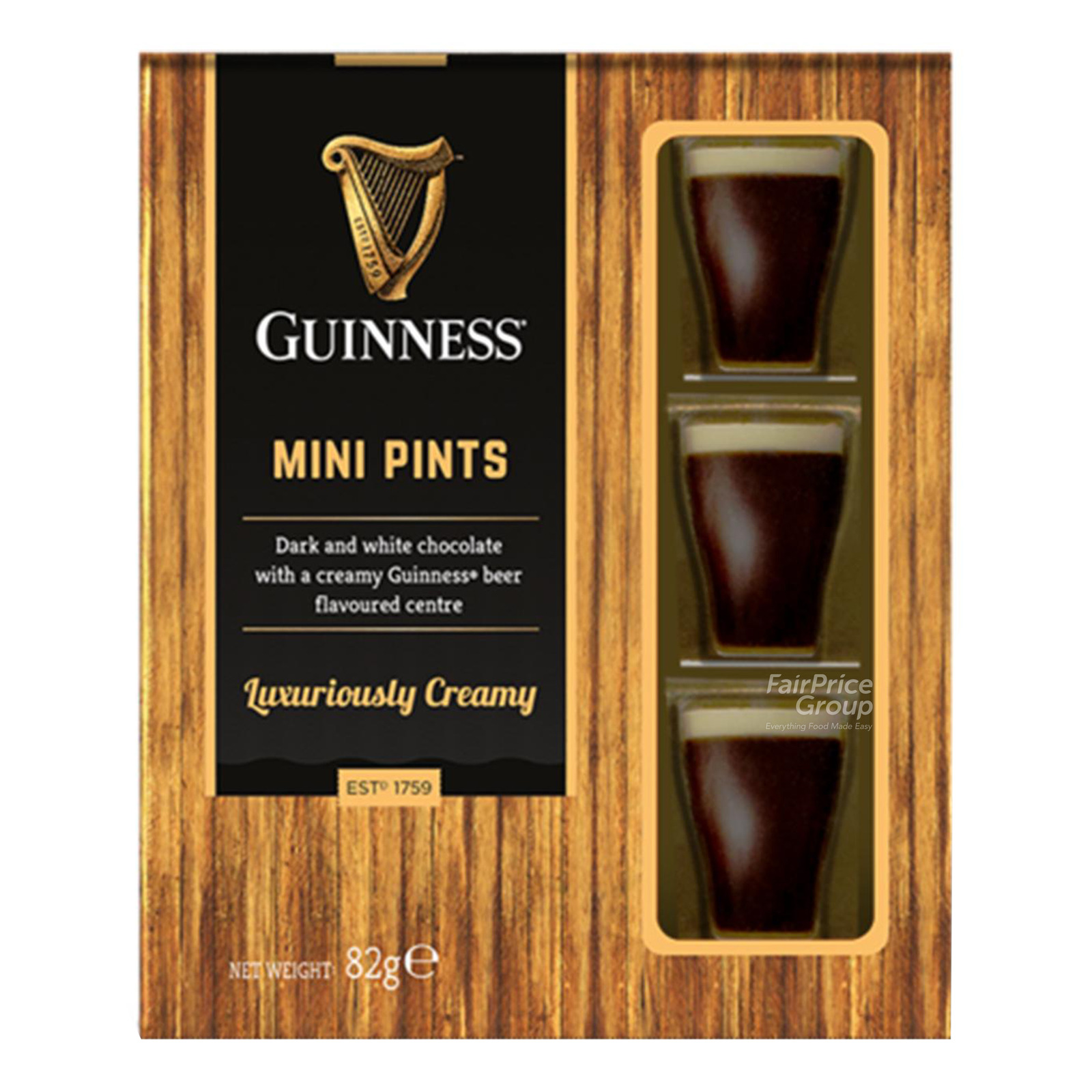Guinness Mini Pints Creamy Chocolate | NTUC FairPrice