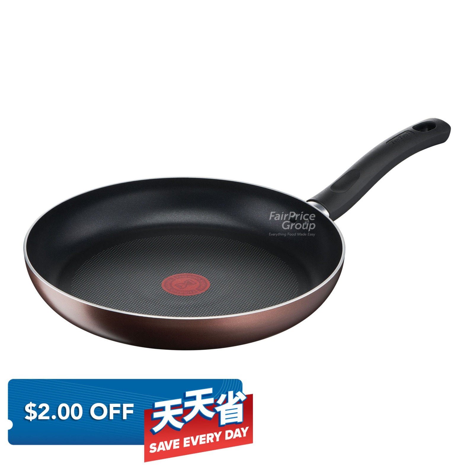 Tefal Day By Day Frypan - 28cm | NTUC FairPrice