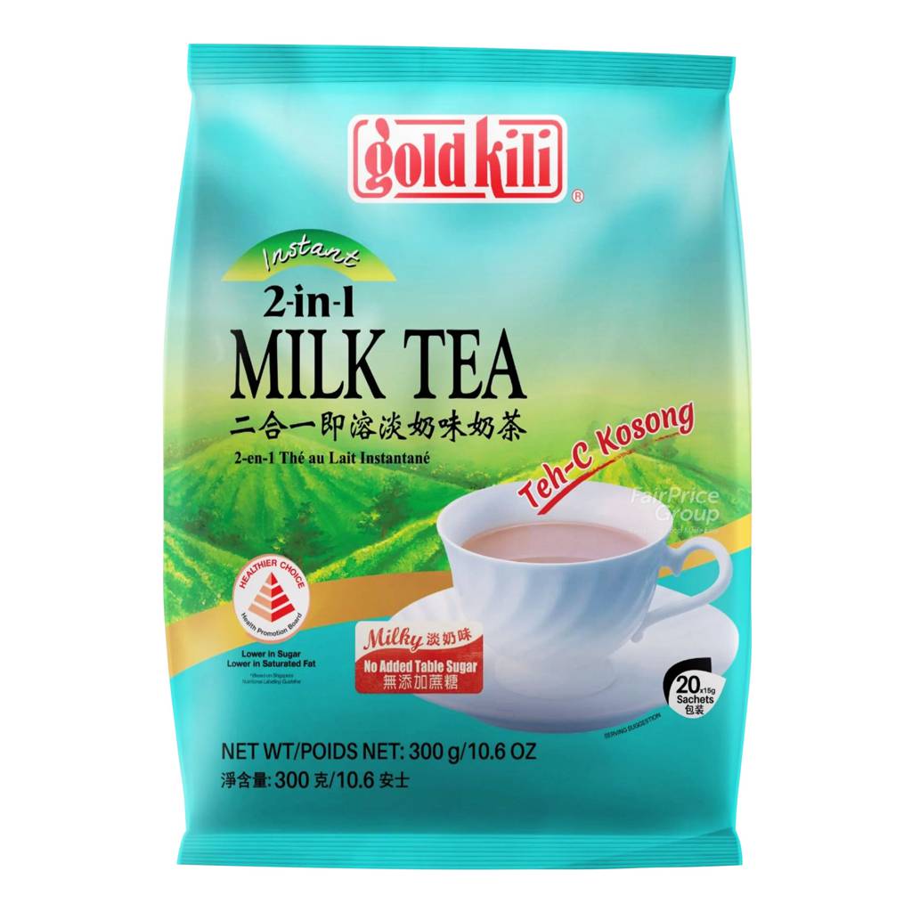 Gold Kili 2 in 1 Milk Tea - Teh C Kosong | NTUC FairPrice