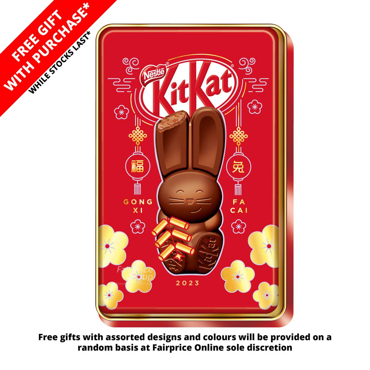 Nestle Kit-Kat Tin Chocolate Bunny | NTUC FairPrice