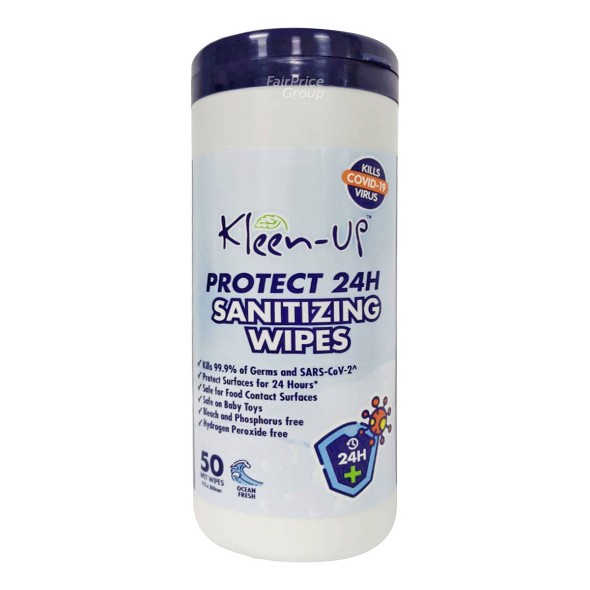 Kleen-up Sanitizing Wipes - Protect 24H | NTUC FairPrice