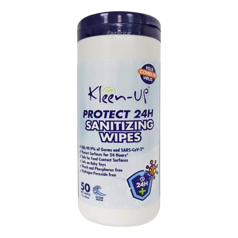 Kleen-up Sanitizing Wipes - Protect 24H | NTUC FairPrice