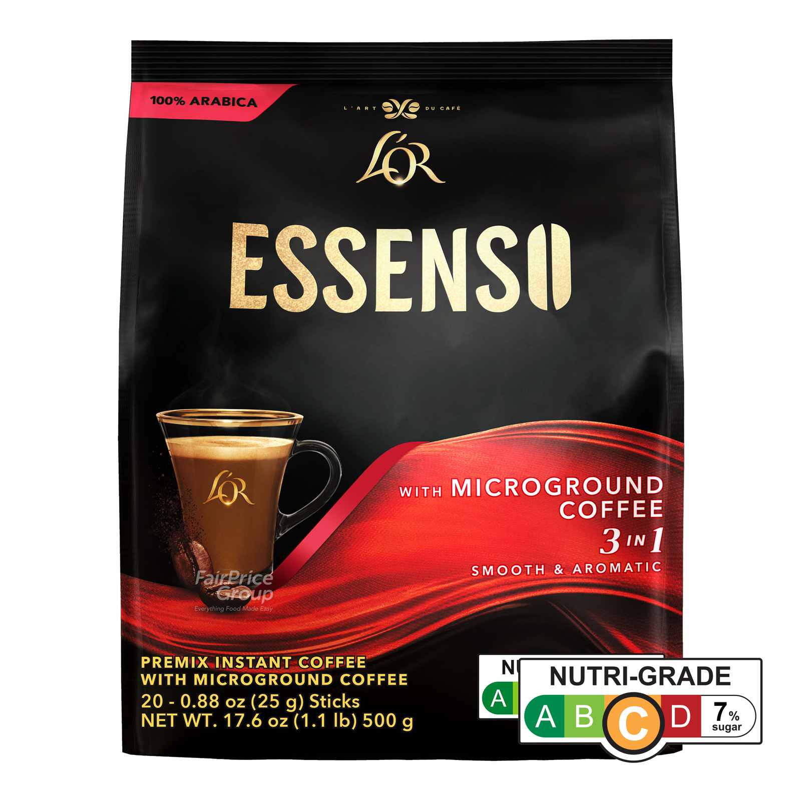 Lor Essenso 3 in 1 Instant Microground Coffee | NTUC FairPrice