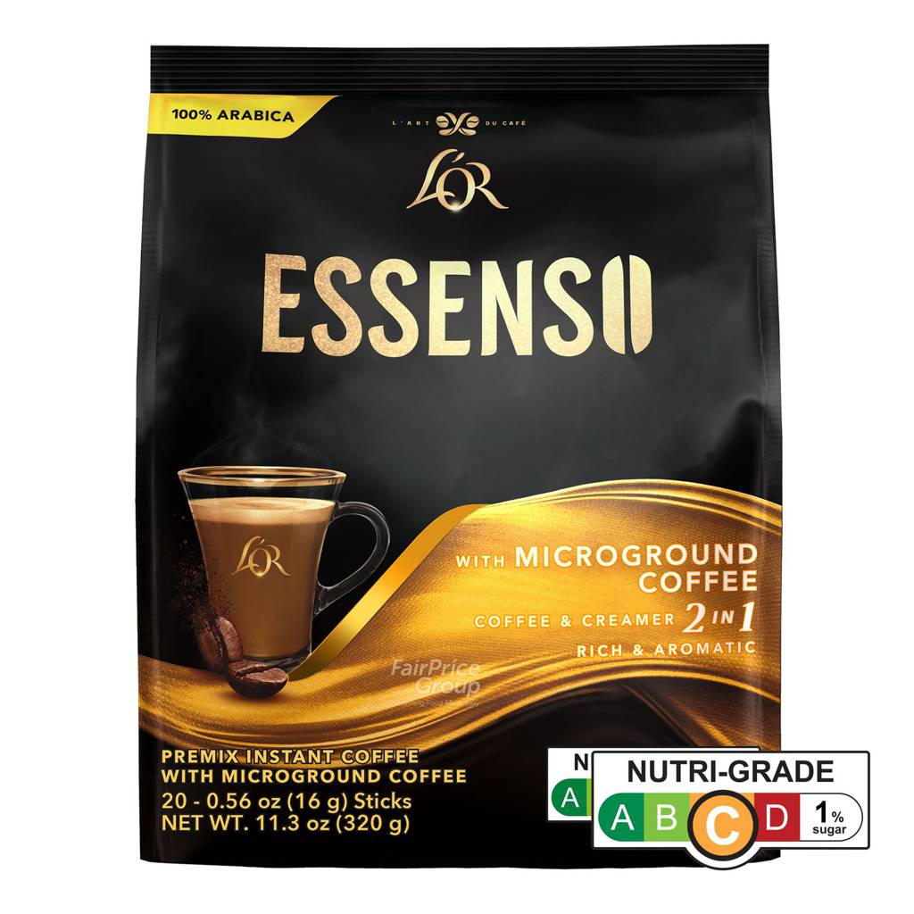 Lor Essenso 2 in 1 Instant Microground Coffee + Creamer | NTUC FairPrice