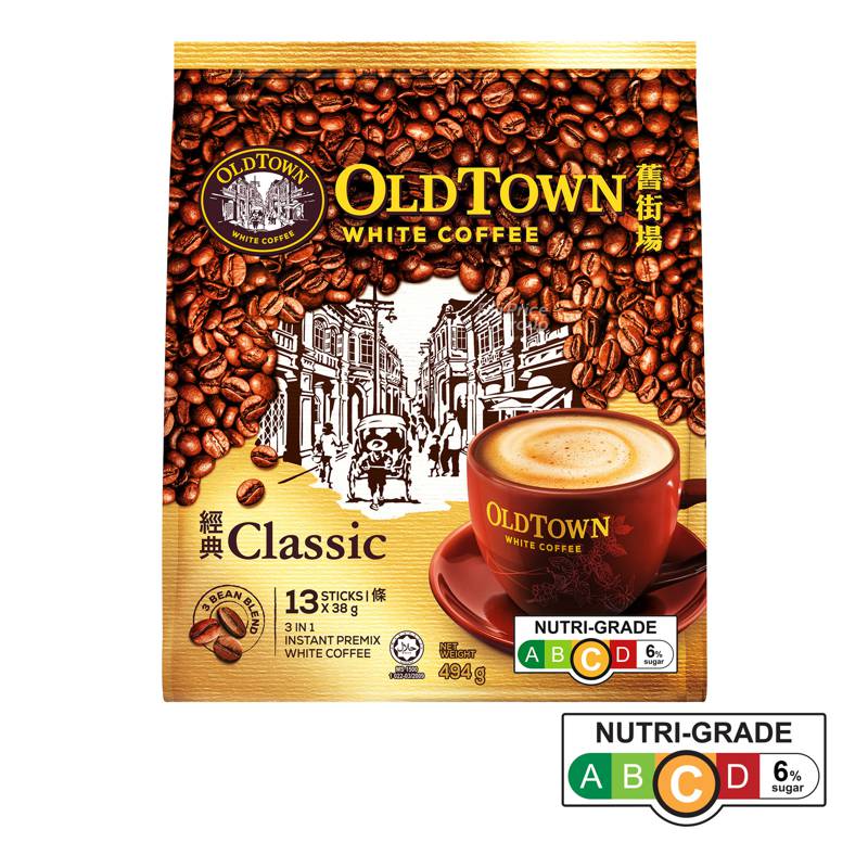 Old Town 3 in 1 Instant White Coffee - Classic | NTUC FairPrice