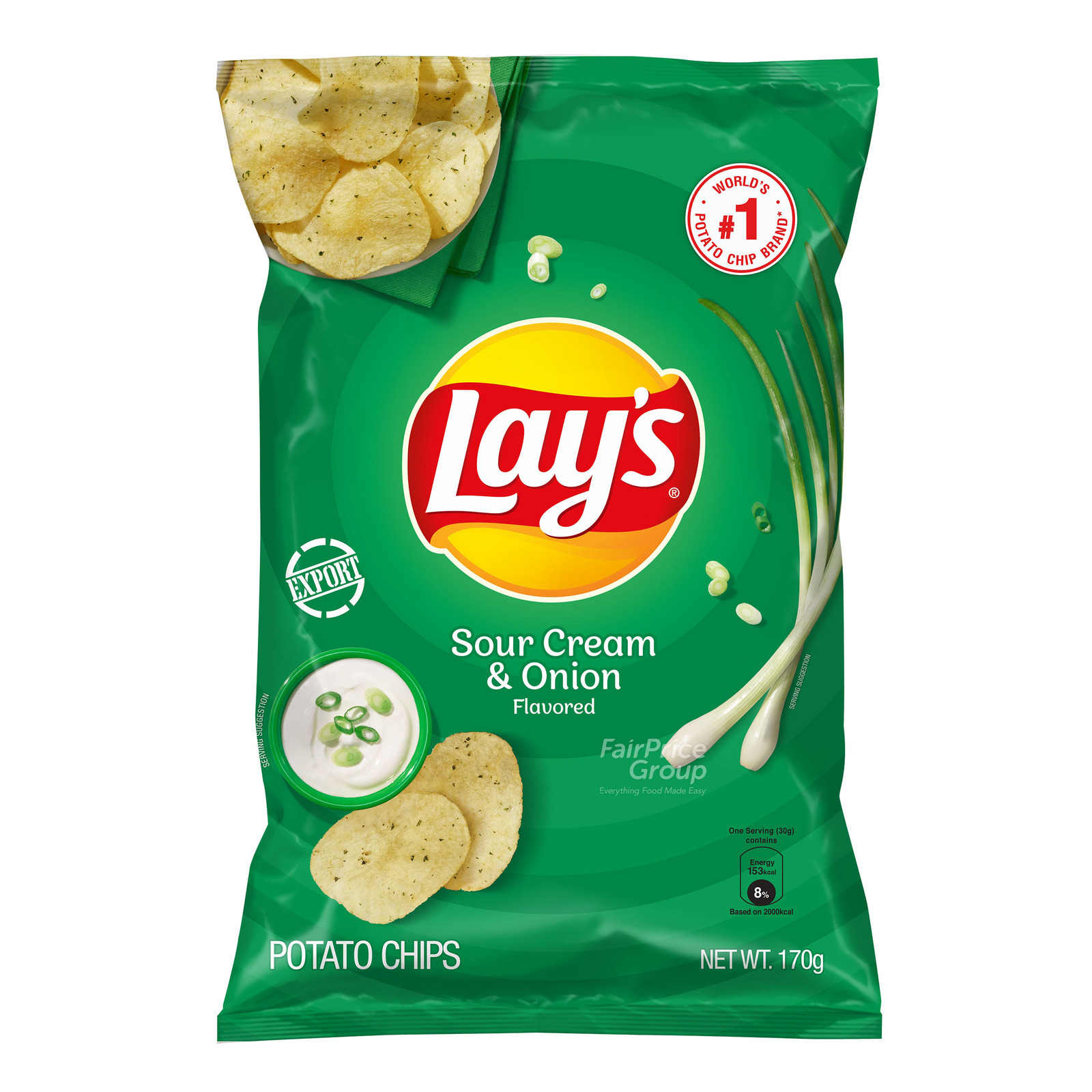 Lay's Maxx Potato Chips - Sour Cream & Onion | NTUC FairPrice