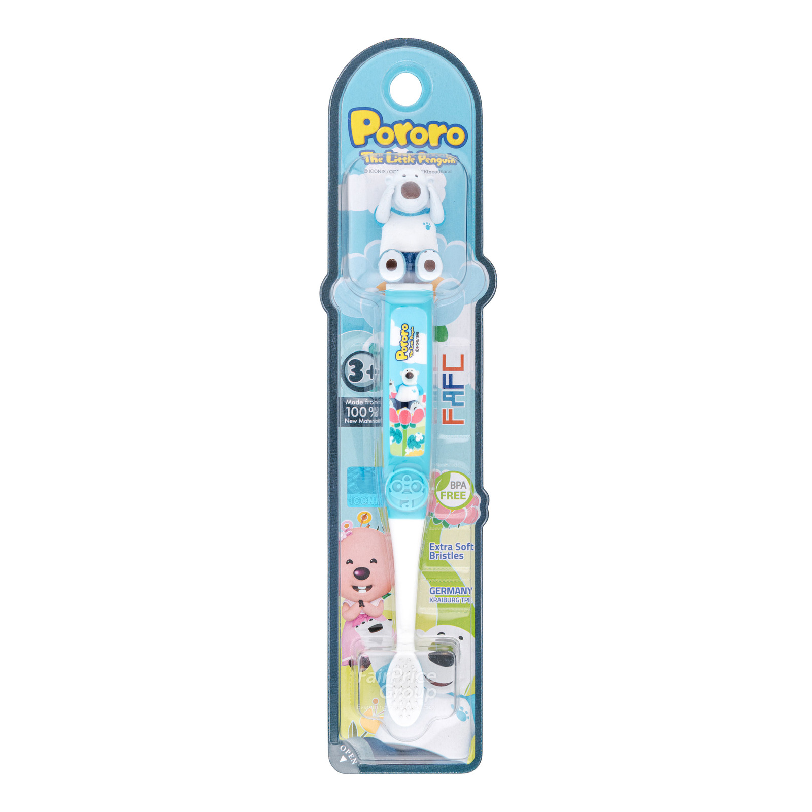 FAFC Pororo Kids Toothbrush - Poby Figurine | NTUC FairPrice