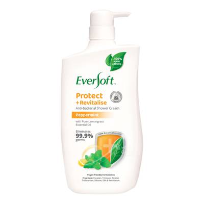 Eversoft Anti-Bacterial Shower Cream - Peppermint | NTUC FairPrice