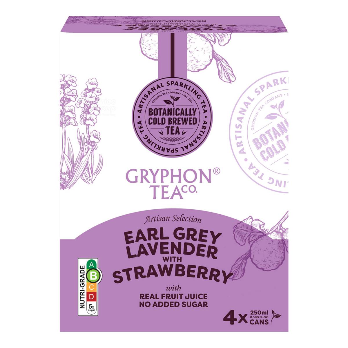 Gryphon Artisan Selection Cold Brew Tea - Earl Grey Lavender | NTUC ...