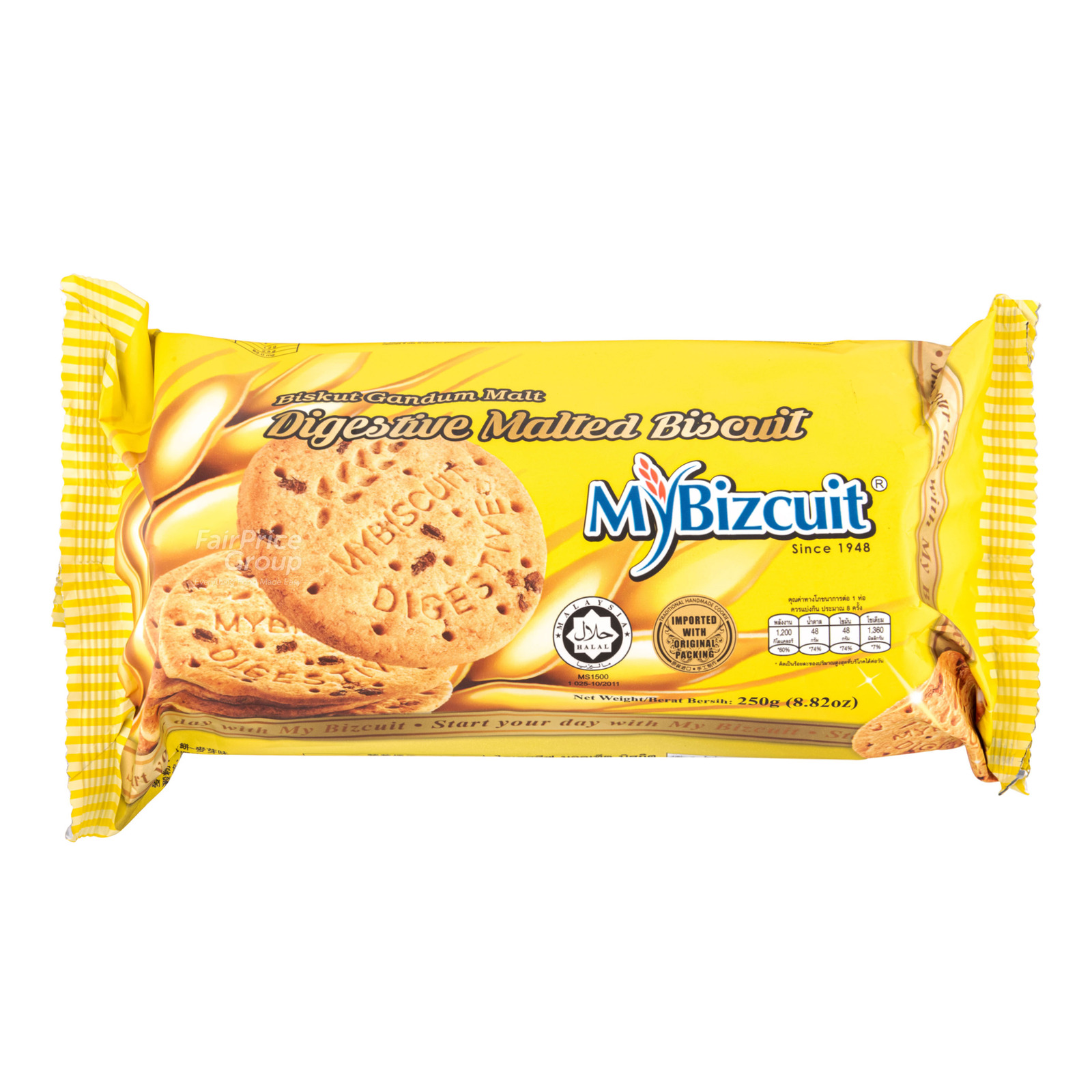 MyBizcuit Digestive Biscuit - Malted | NTUC FairPrice