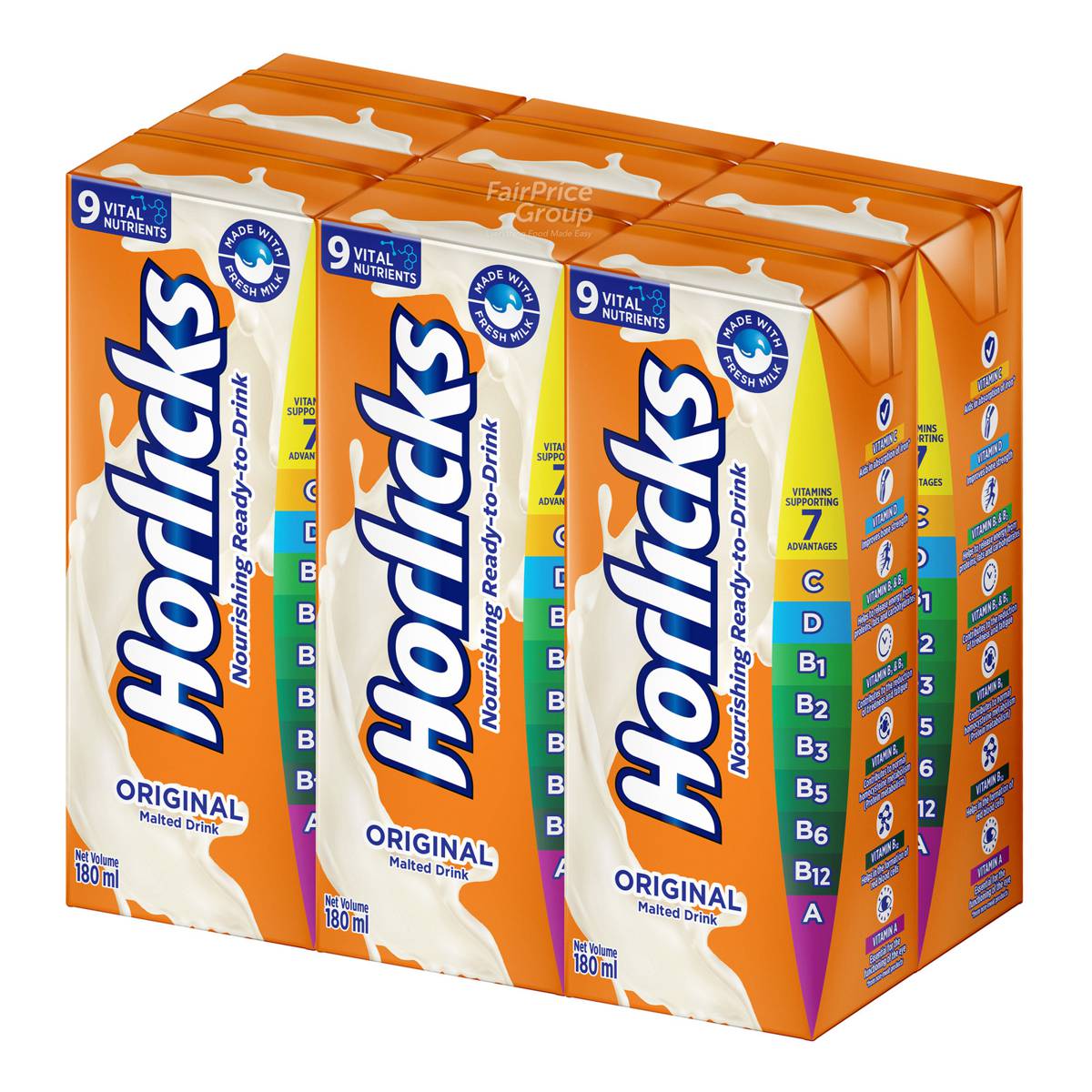 Horlicks Malted Ready to Drink Packet | NTUC FairPrice