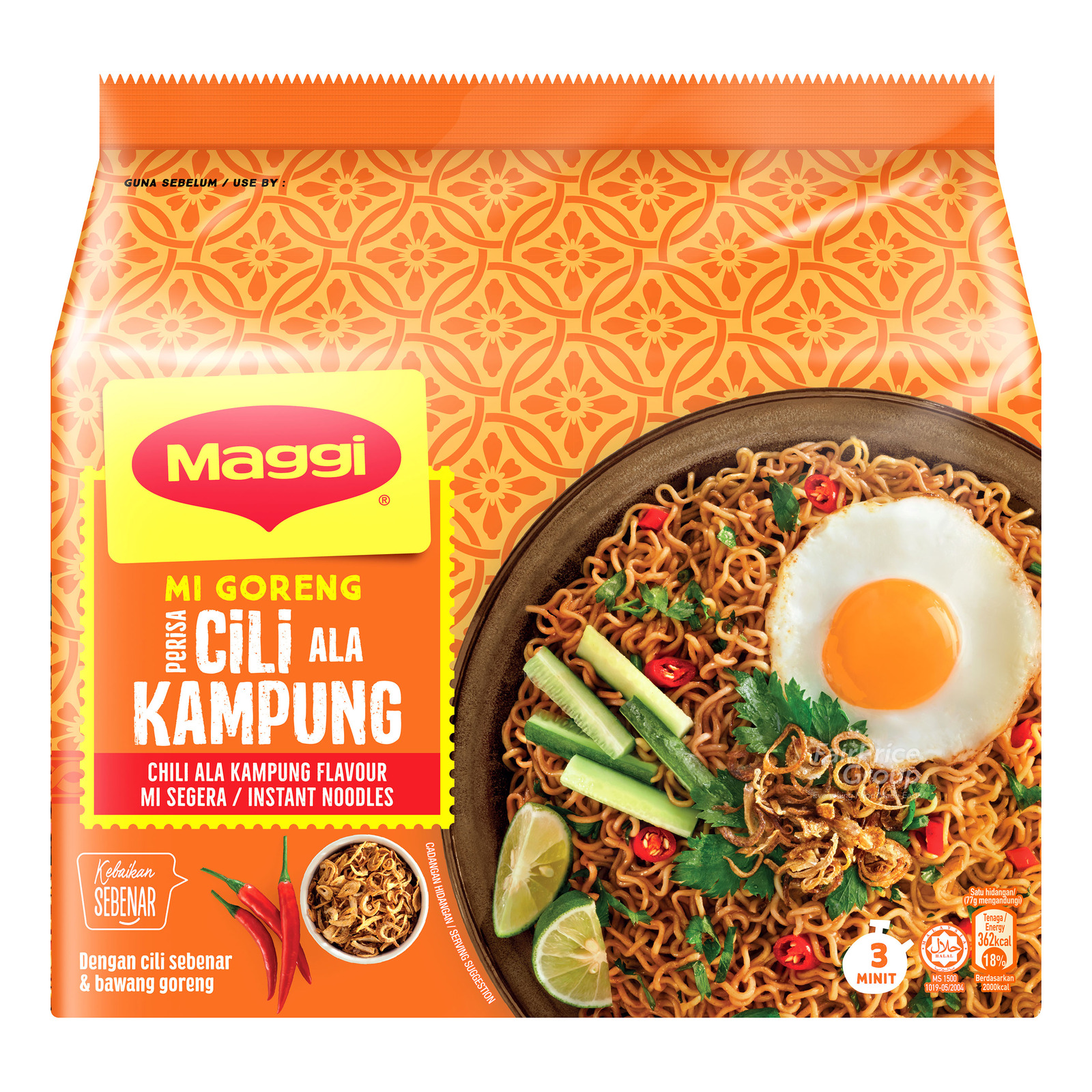 Maggi Mi Goreng Instant Noodle - Cili Ala Kampung | NTUC FairPrice