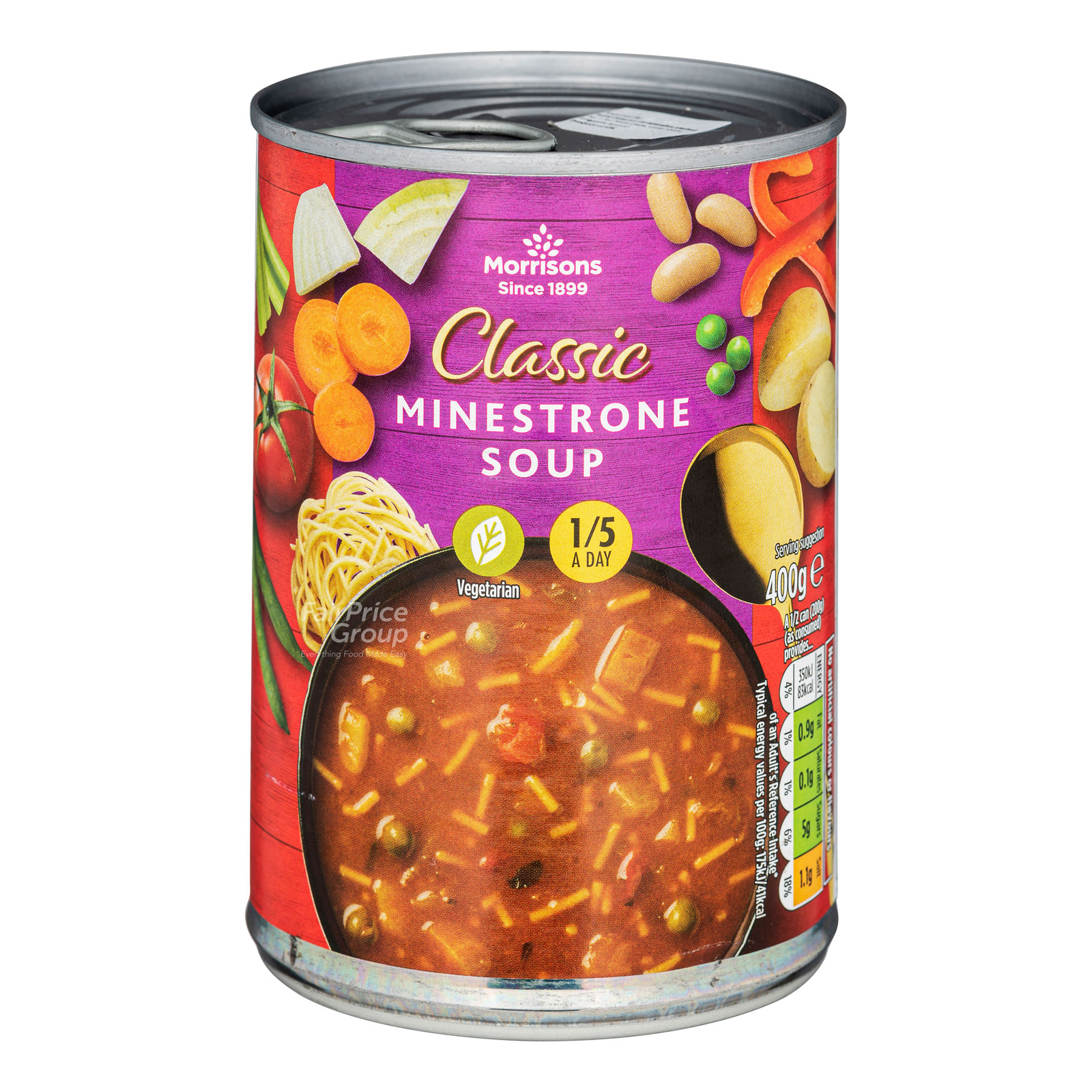 Morrisons Classic Minestrone Soup | NTUC FairPrice