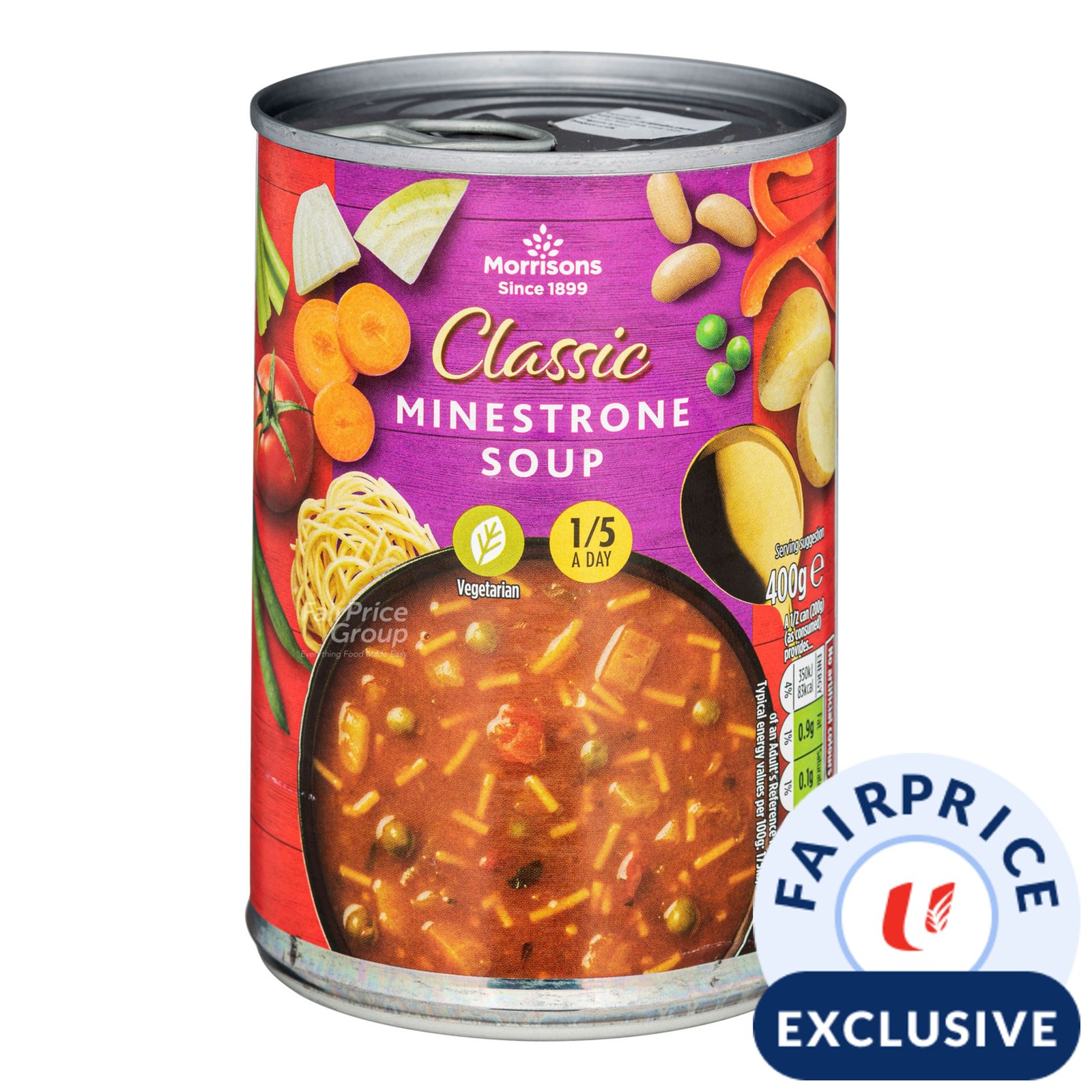 Morrisons Classic Minestrone Soup | NTUC FairPrice