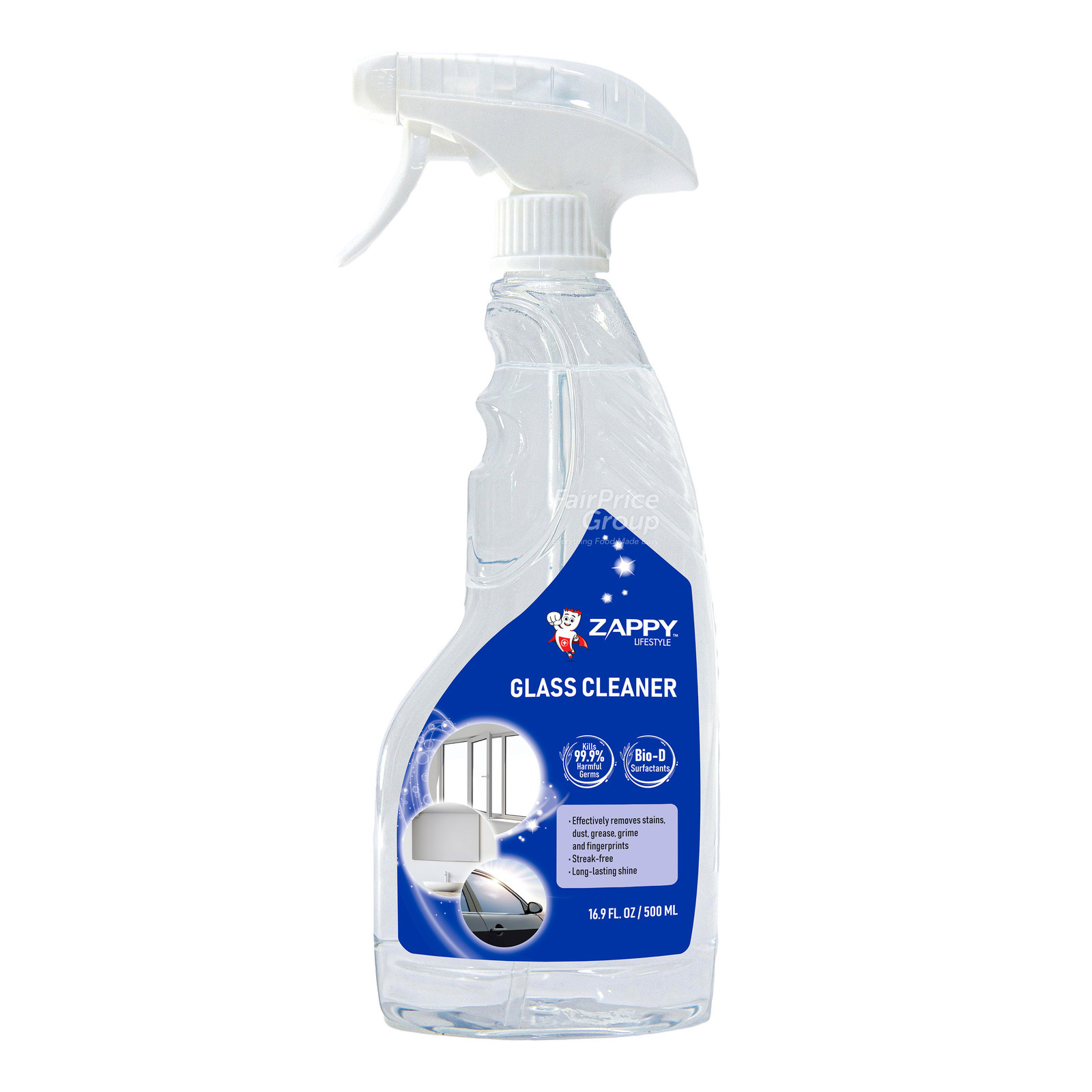 Zappy Lifestyle Glass Cleaner | NTUC FairPrice