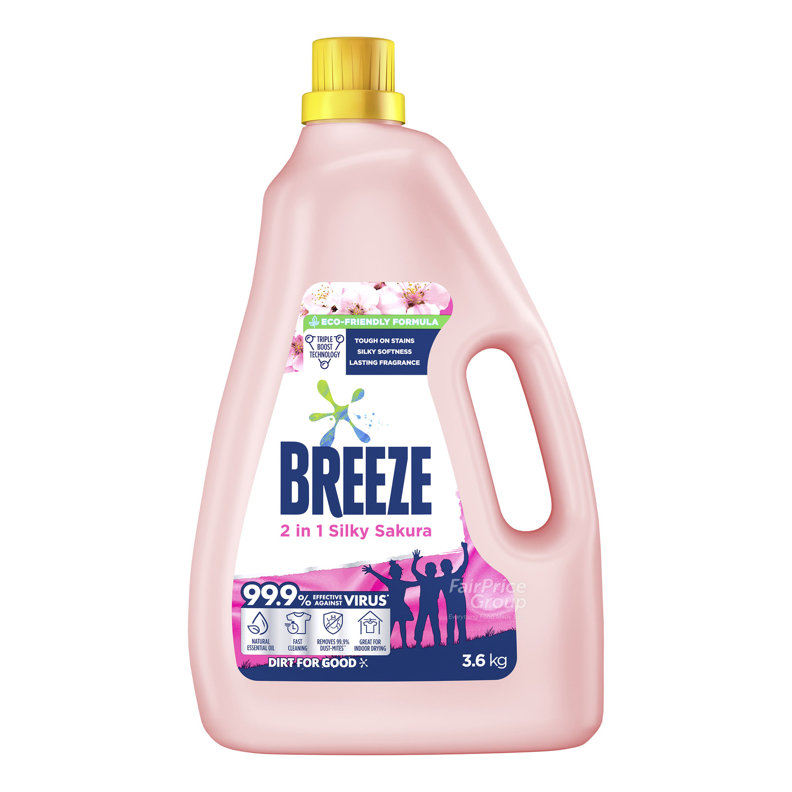 Breeze Liquid Detergent - Silky Sakura | NTUC FairPrice