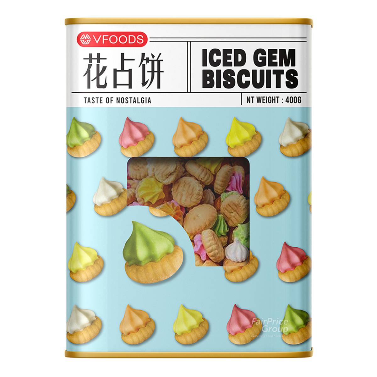 Variety Food Mini Tins Biscuits - Iced Jem | NTUC FairPrice