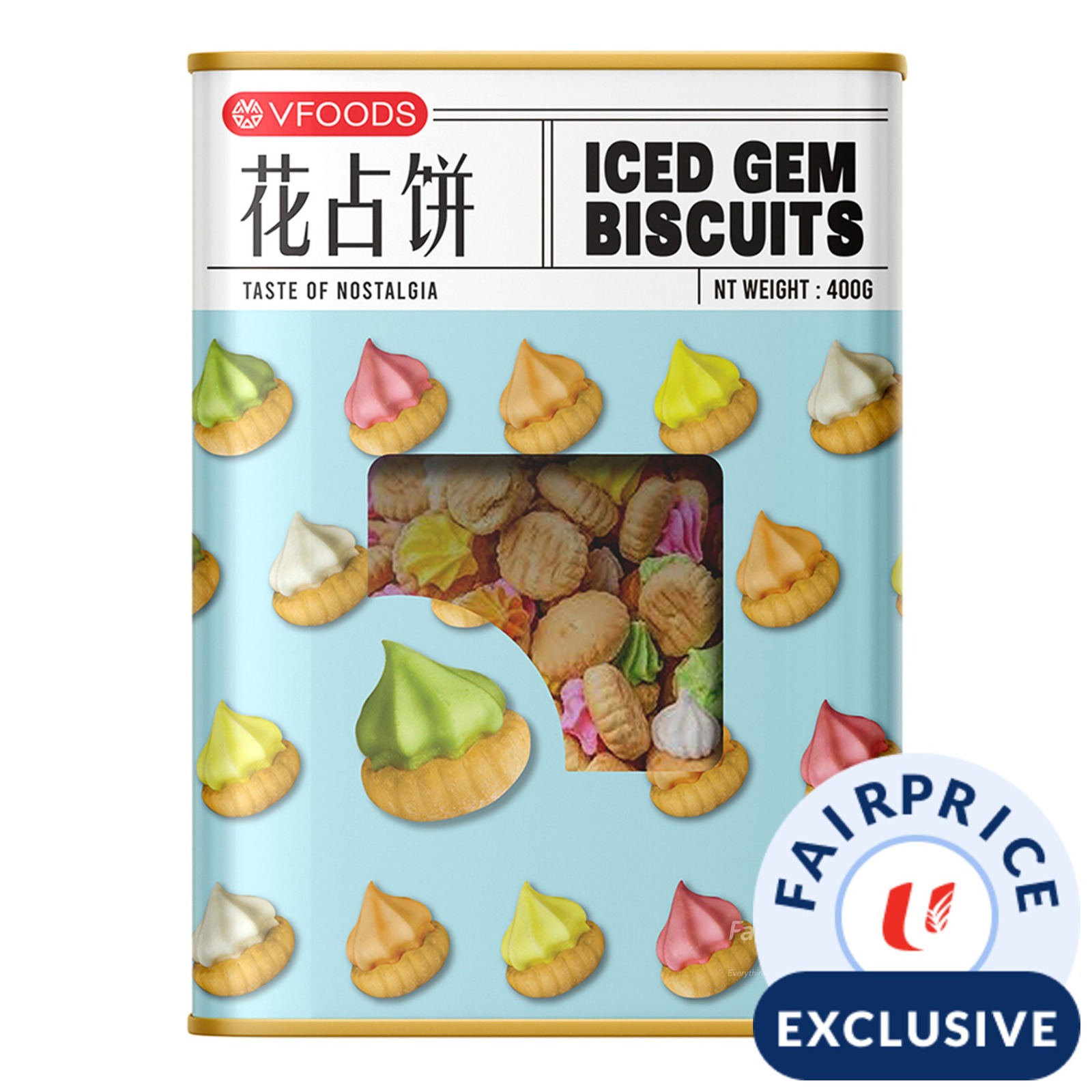 Variety Food Mini Tins Biscuits - Iced Jem | NTUC FairPrice