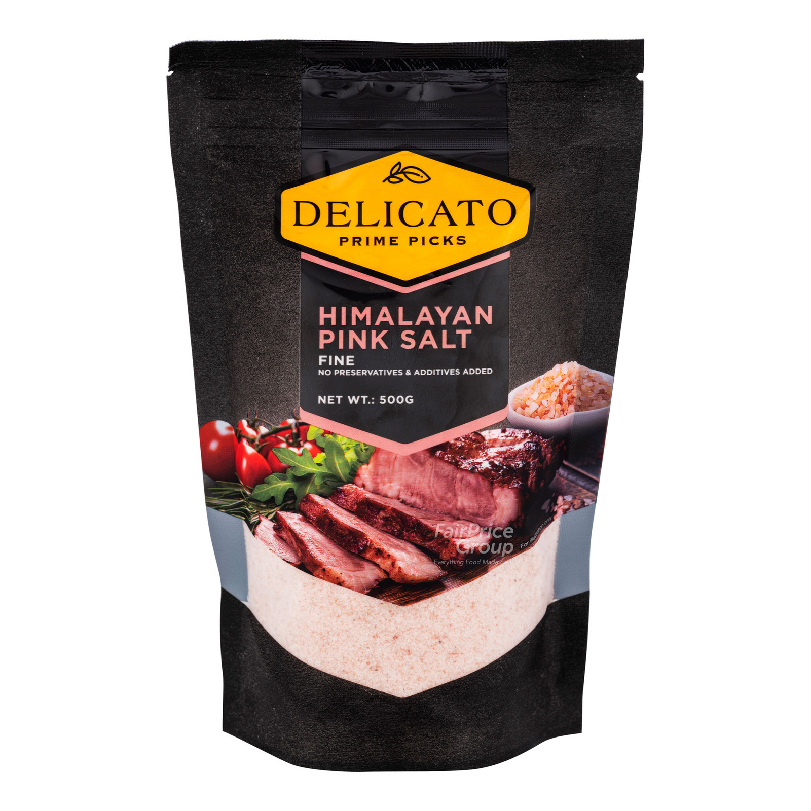 Delicato Himalayan Pink Salt - Fine | NTUC FairPrice