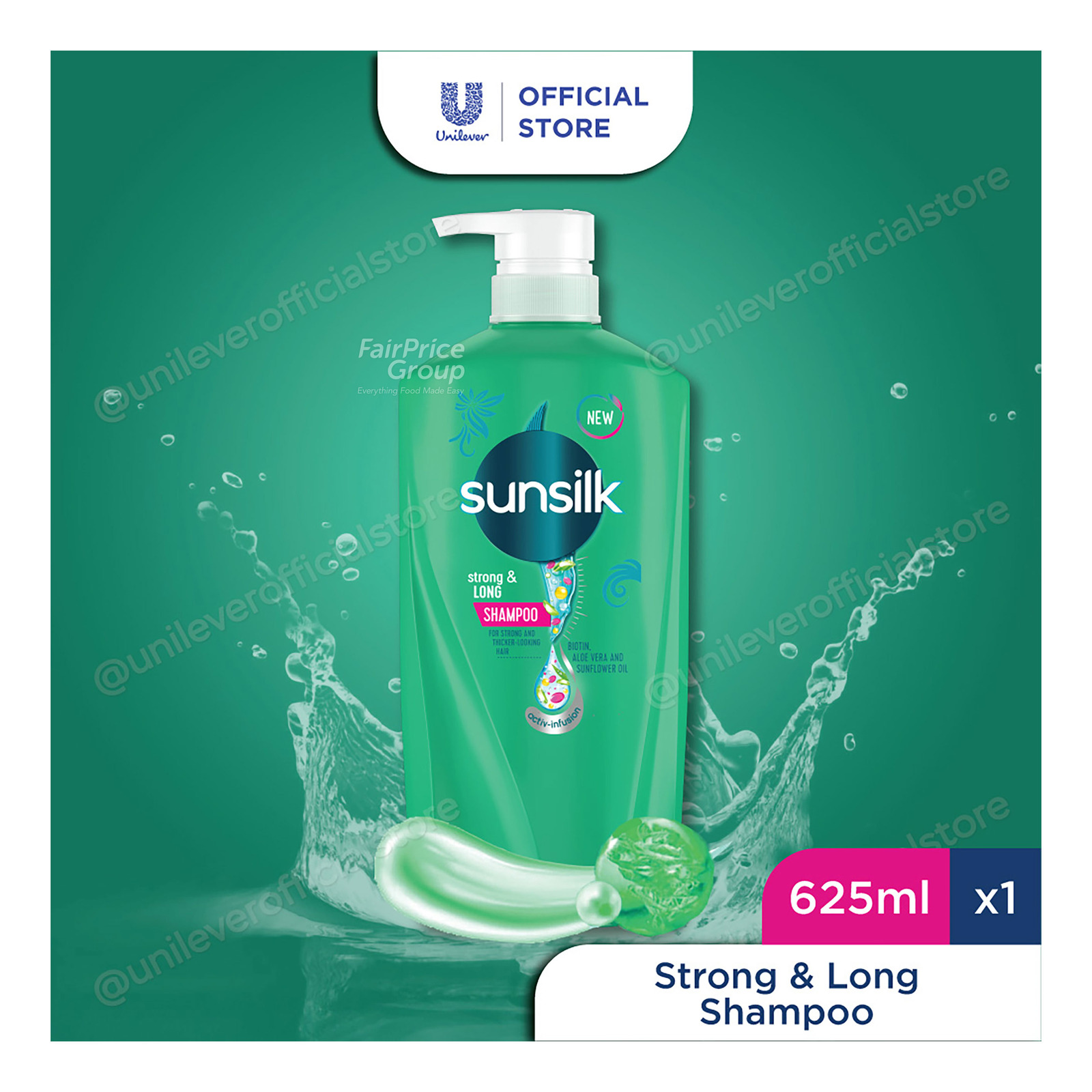 Sunsilk Shampoo - Strong & Long | NTUC FairPrice