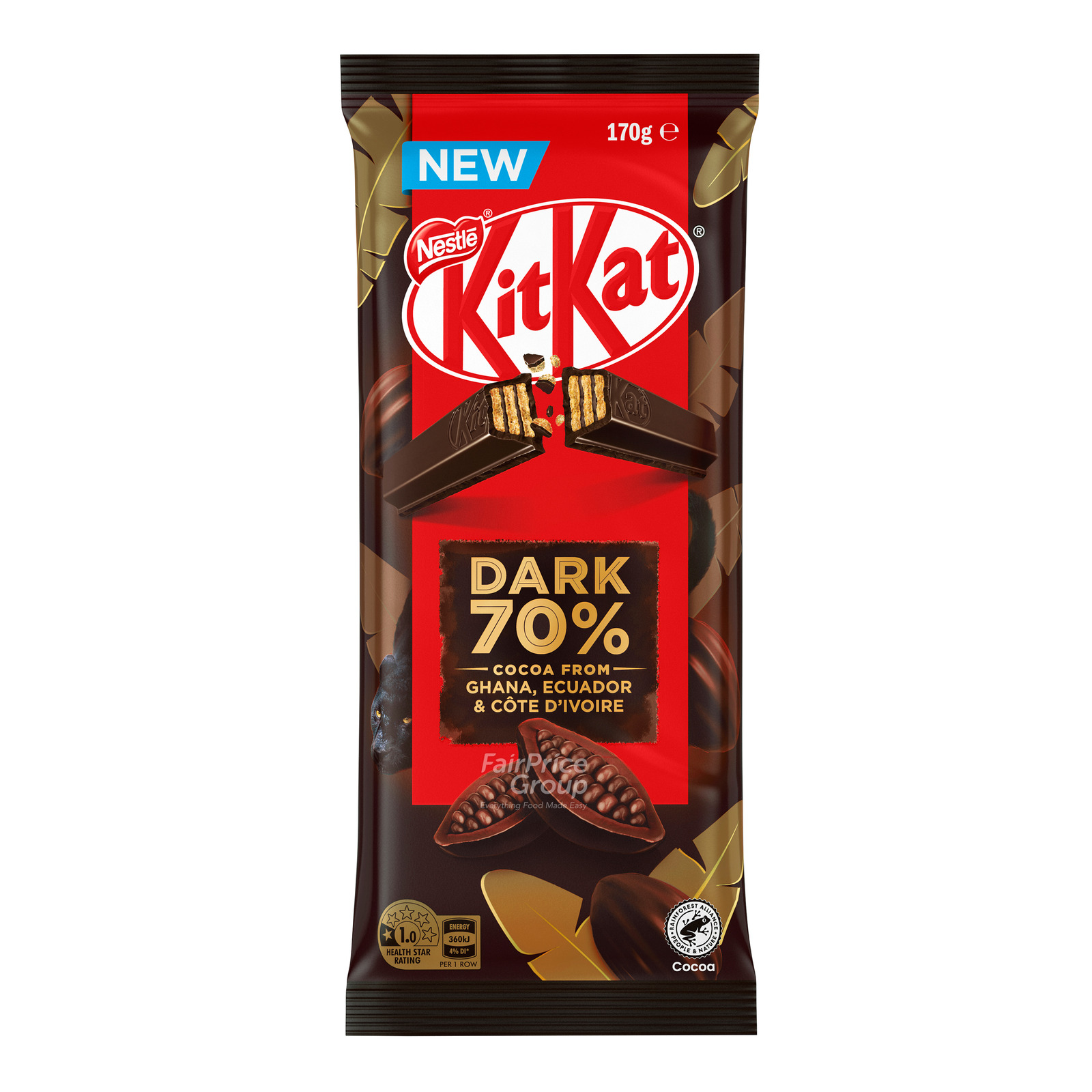 Kit Kat Block Chocolate - Dark 70% | NTUC FairPrice