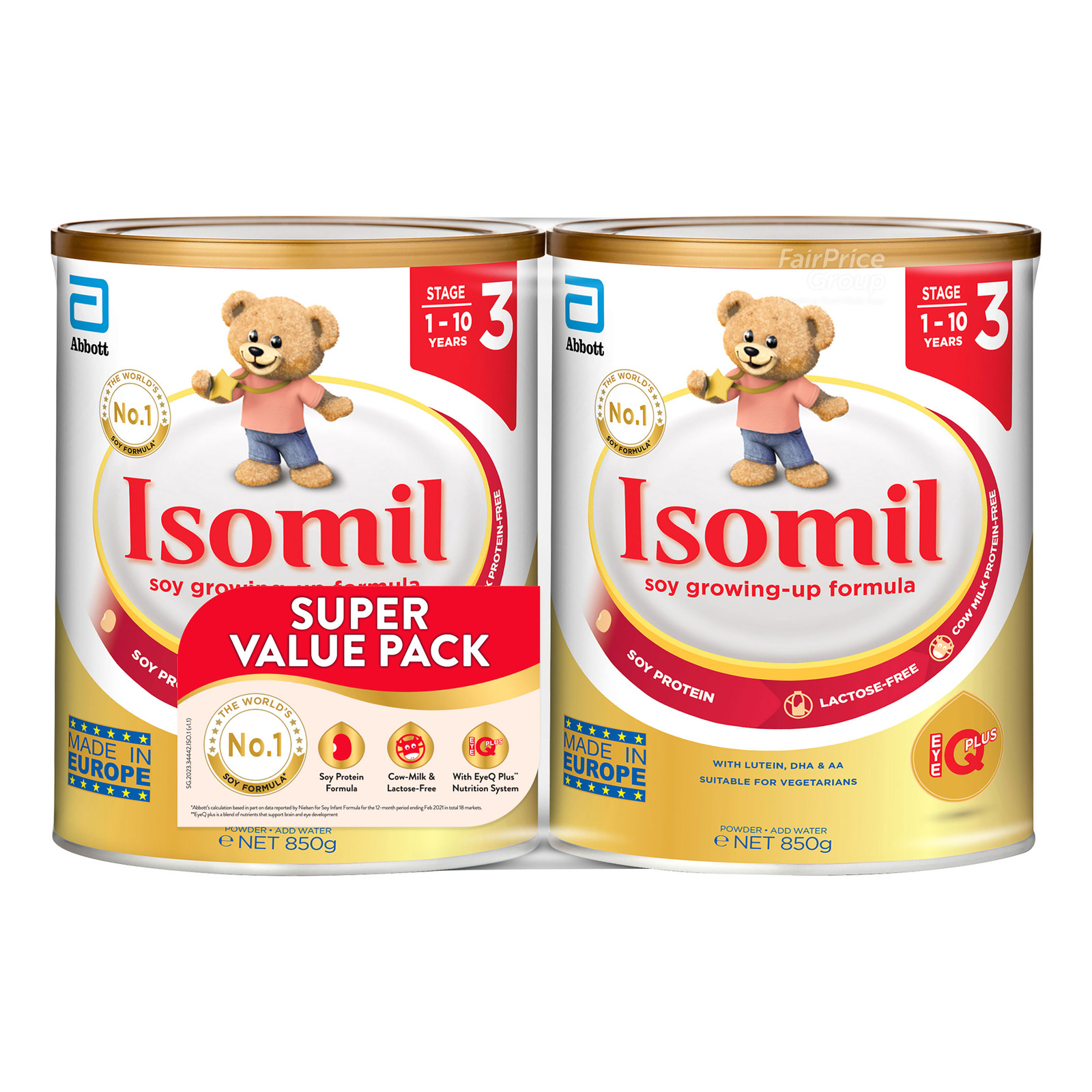Abbott Isomil Growing Up Soy Milk Formula - Step 3 | NTUC FairPrice