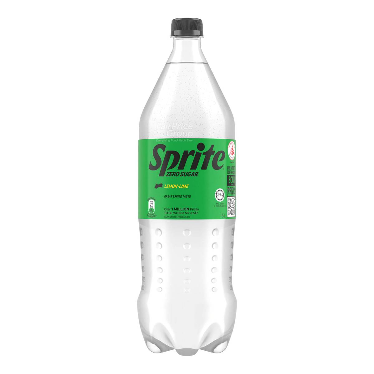 Sprite Sparkling Lemon Lime Bottle Drink - Zero Sugar | NTUC FairPrice