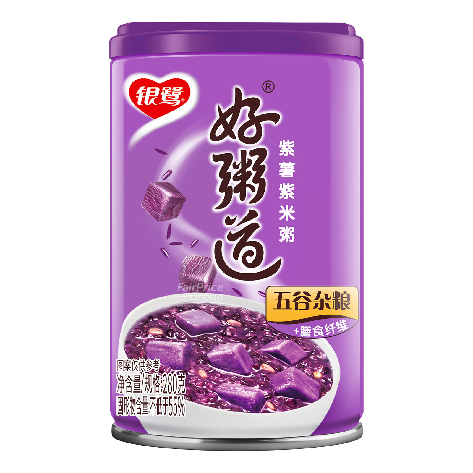 Yin Lu Congee - Sweet Potato & Purple Rice | NTUC FairPrice