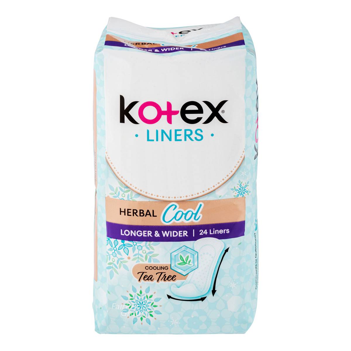 Kotex Herbal Cool Liners - Longer & Wider | NTUC FairPrice