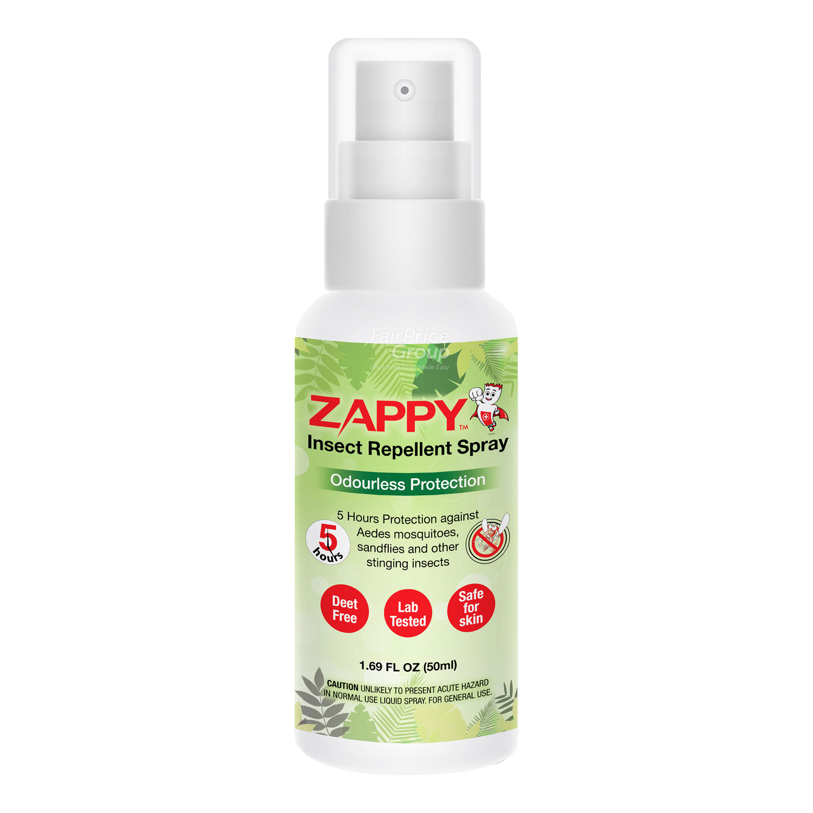 Zappy Insect Repellent Spray | NTUC FairPrice