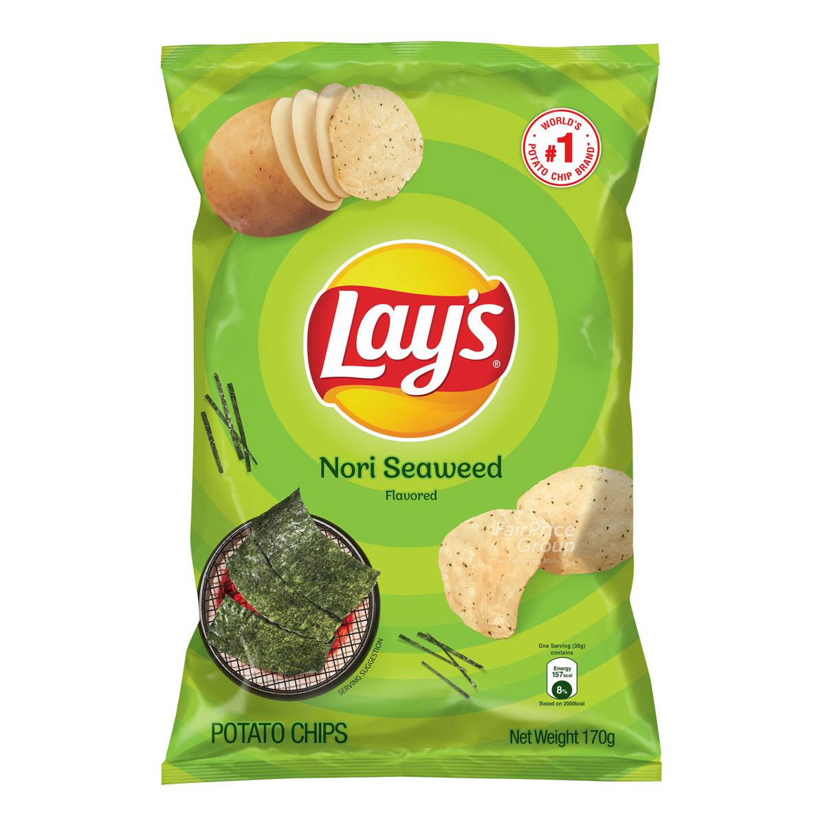 Lay's Potato Chips - Nori Seaweed | NTUC FairPrice