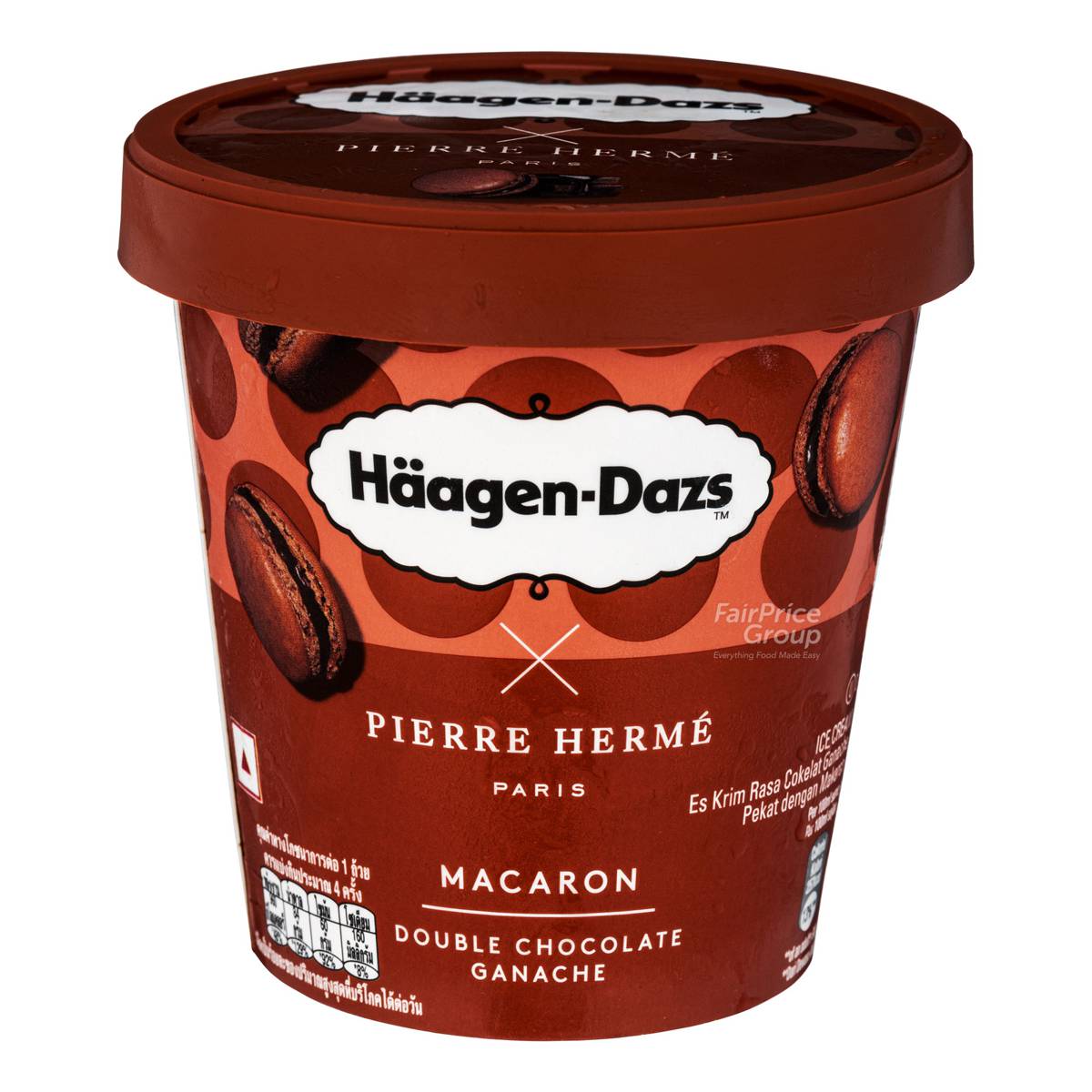 Haagen-Dazs Macaron - Double Chocolate Ganache | NTUC FairPrice