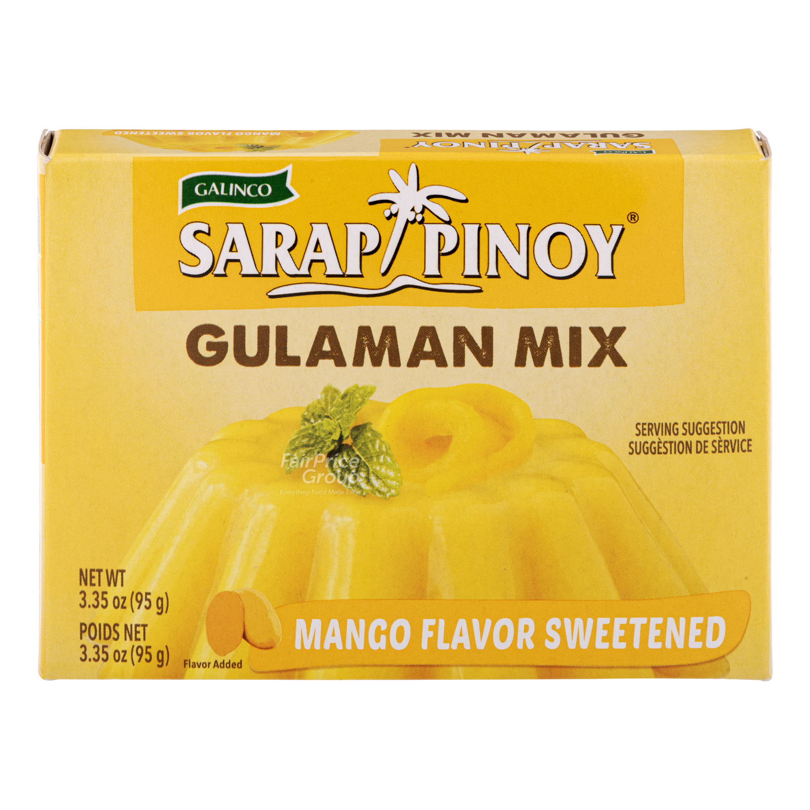 Sarap Pinoy Gulaman Mix Mango Flavor Sweetened | NTUC FairPrice