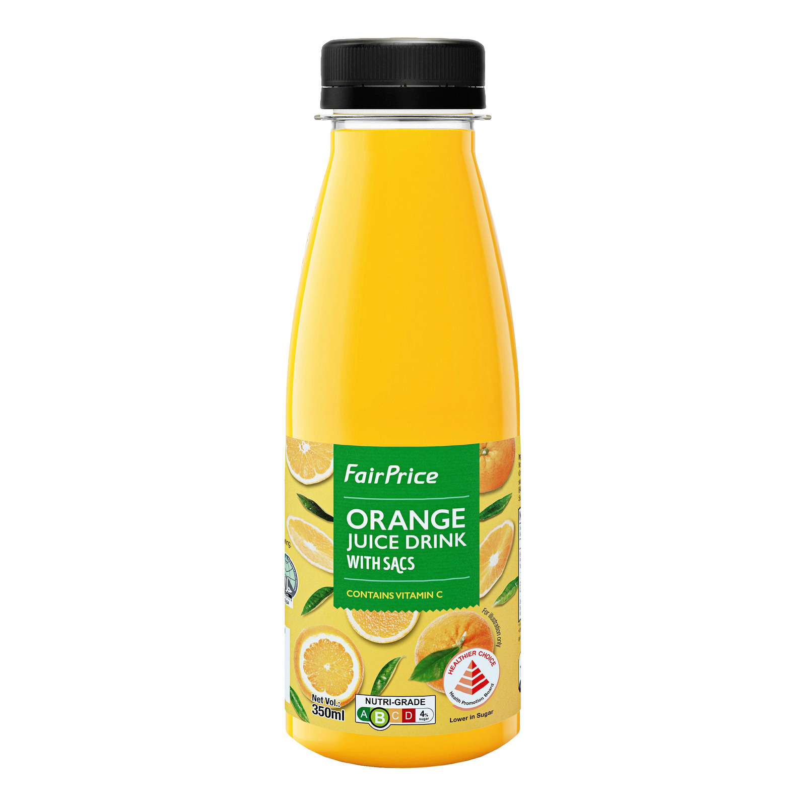 Fairprice Orange Juice Drink with Sacs | NTUC FairPrice