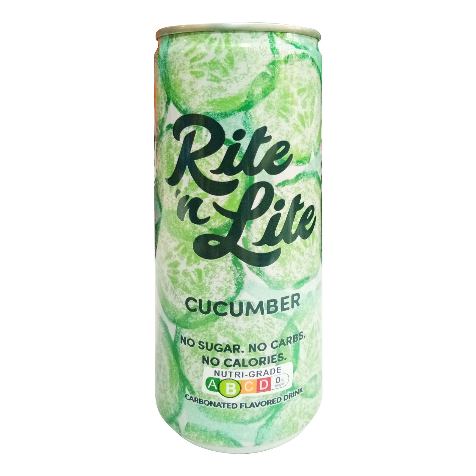 Rite 'n Lite Carbonated Flavored Can Drink - Cucumber | NTUC FairPrice