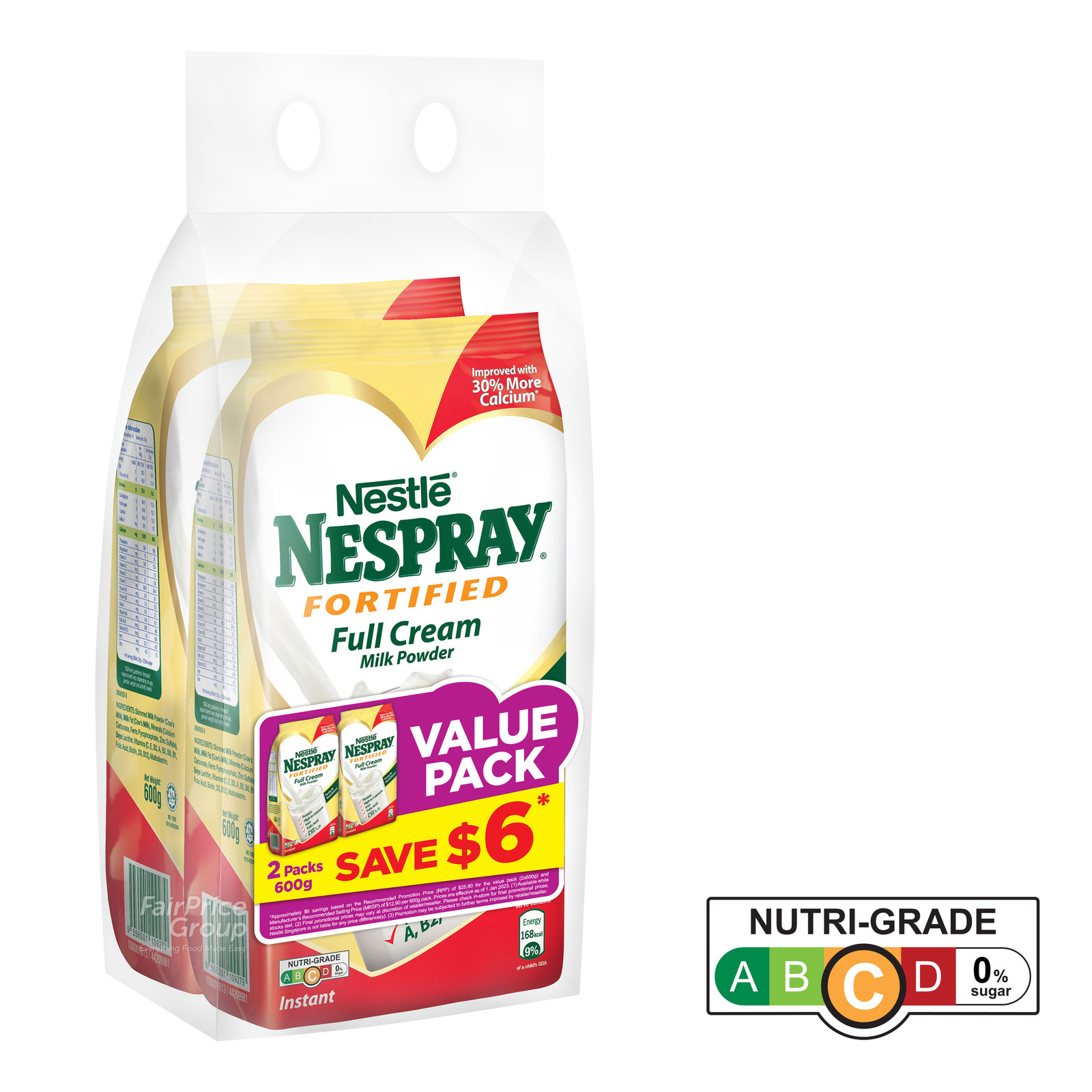 Nespray Fortified Instant Milk Powder - Full Cream | NTUC FairPrice