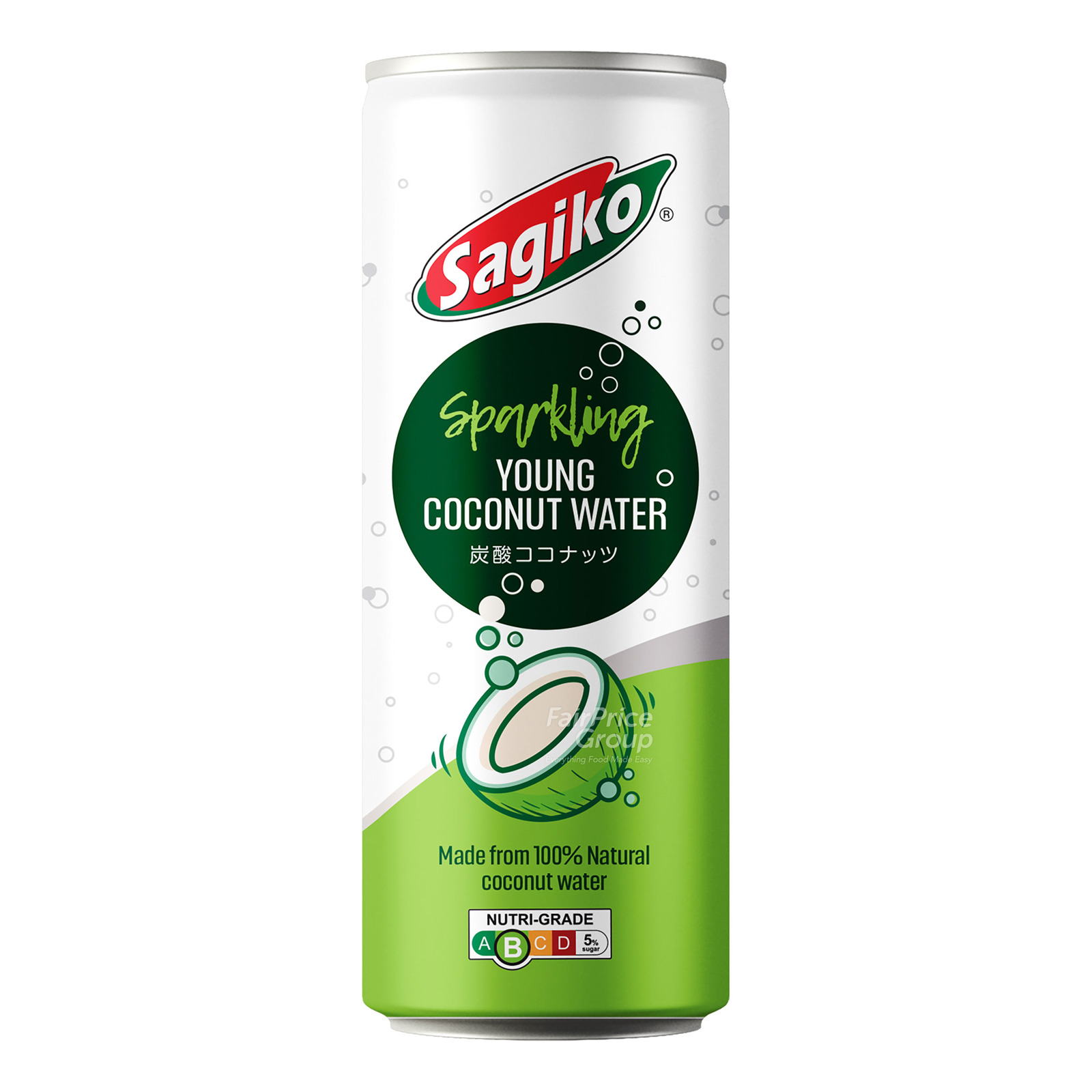 Sagiko Sparkling Young Coconut Water | NTUC FairPrice