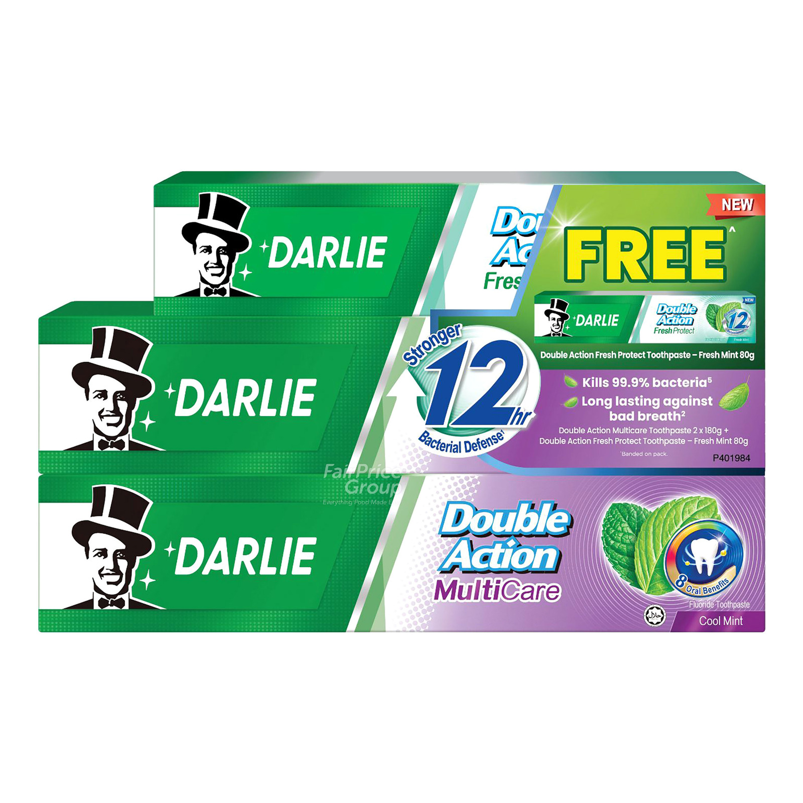 Darlie Double Action Multi Care Toothpaste + Fresh Protect | NTUC FairPrice