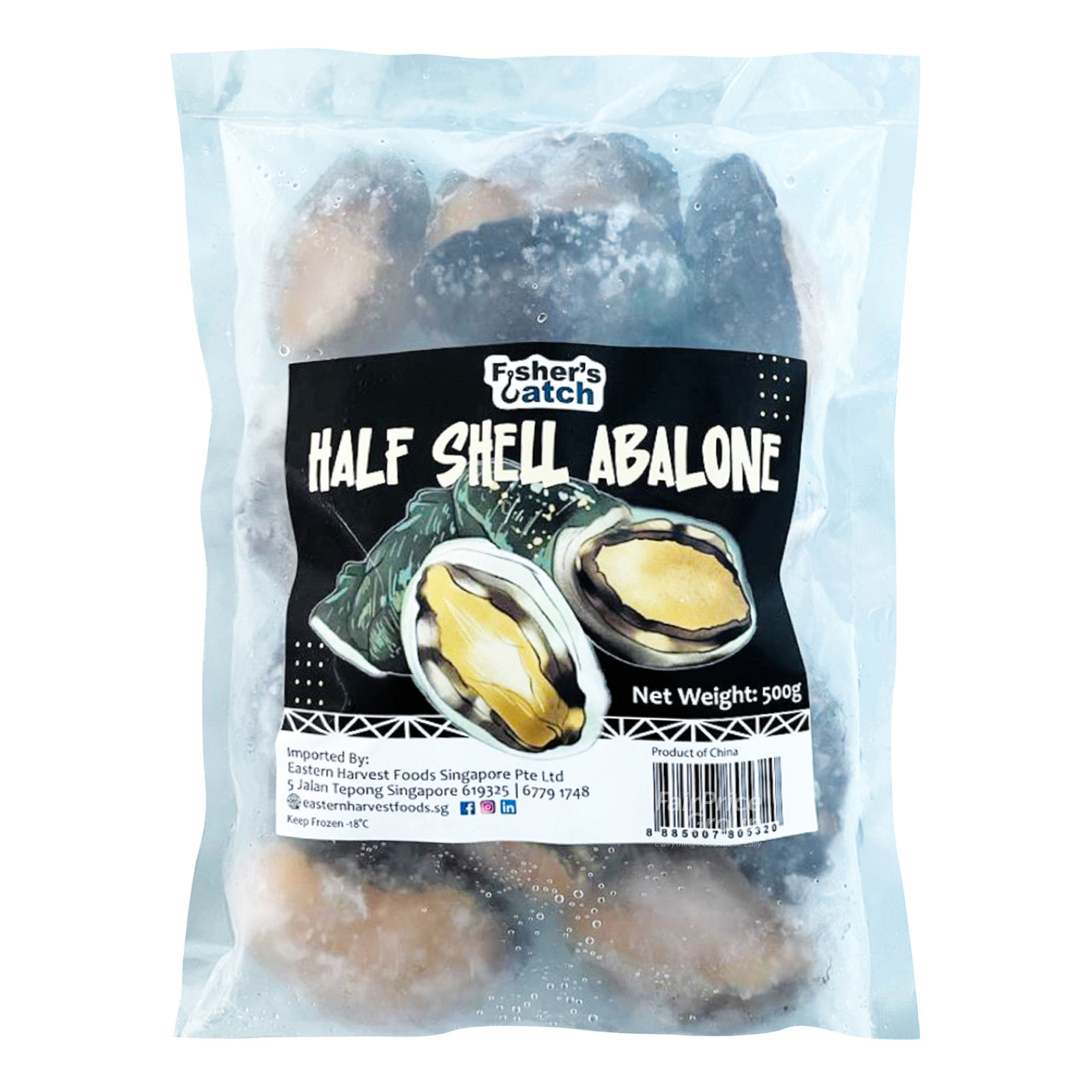 Fisher's Catch Half Shell Abalone | NTUC FairPrice