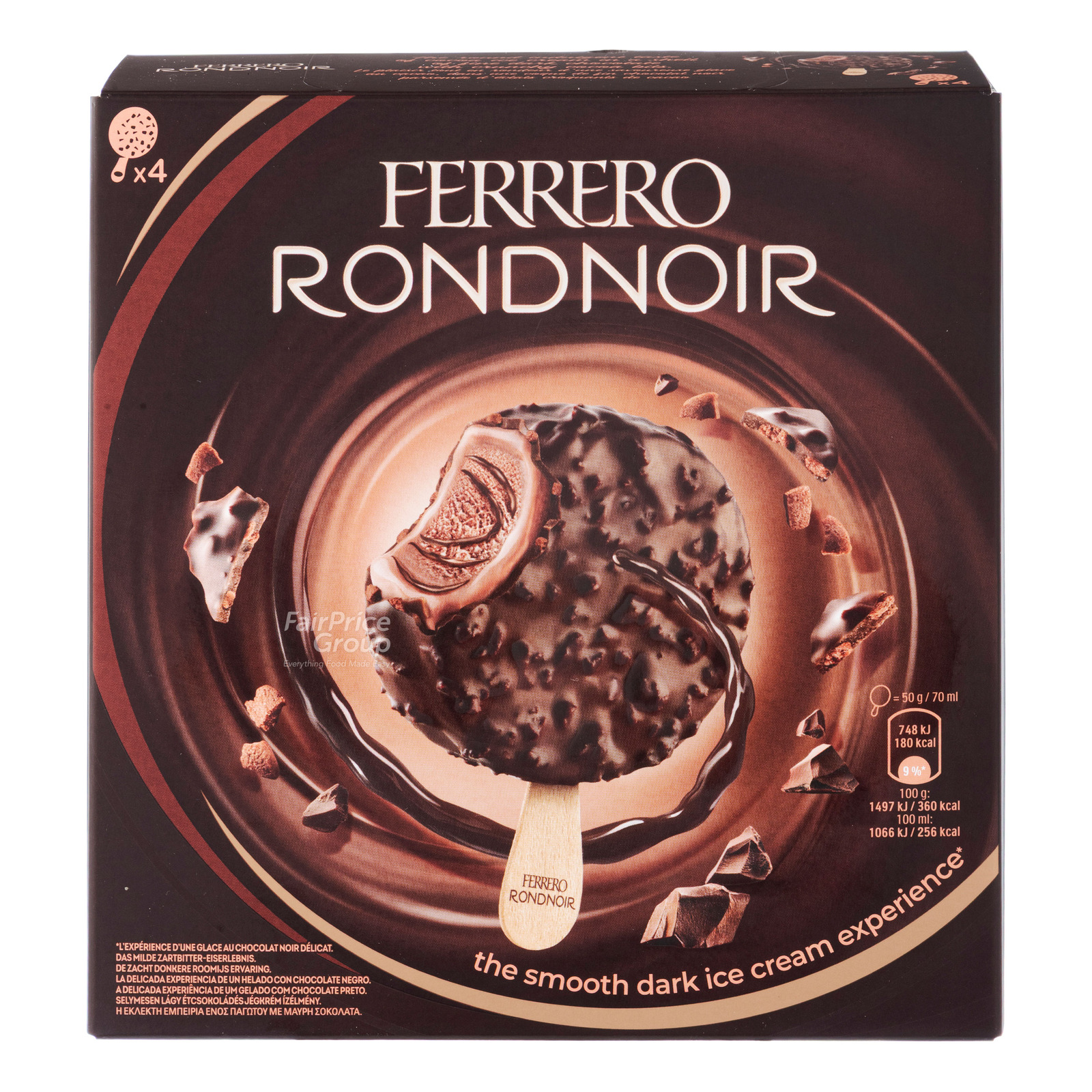 Ferrero Rondnoir Ice Cream Stick Multipack | NTUC FairPrice