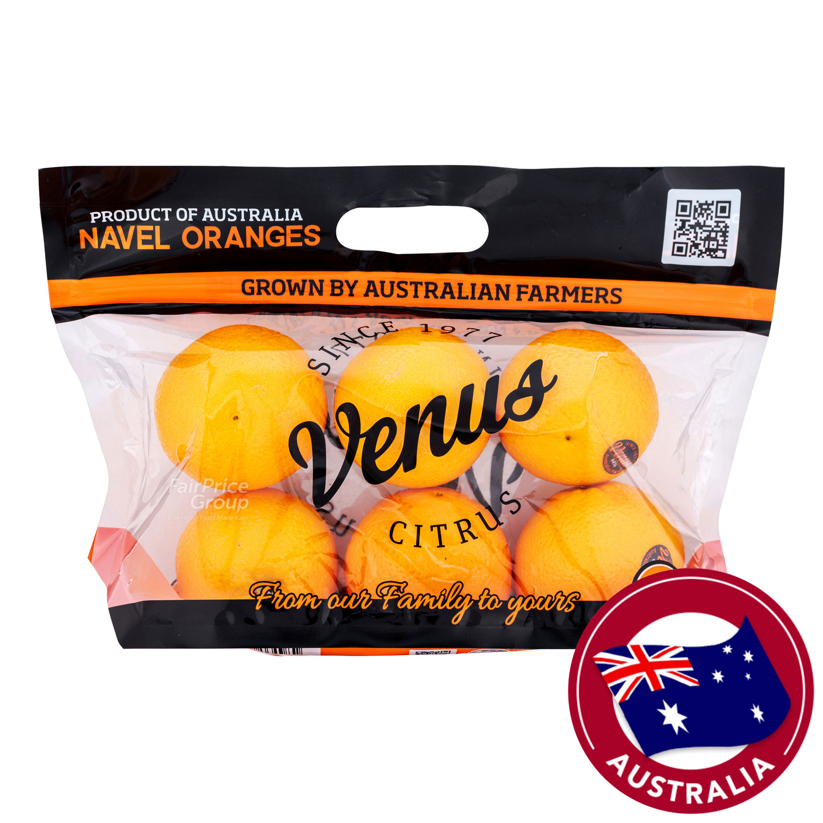 Venus Navel Orange Bag | NTUC FairPrice