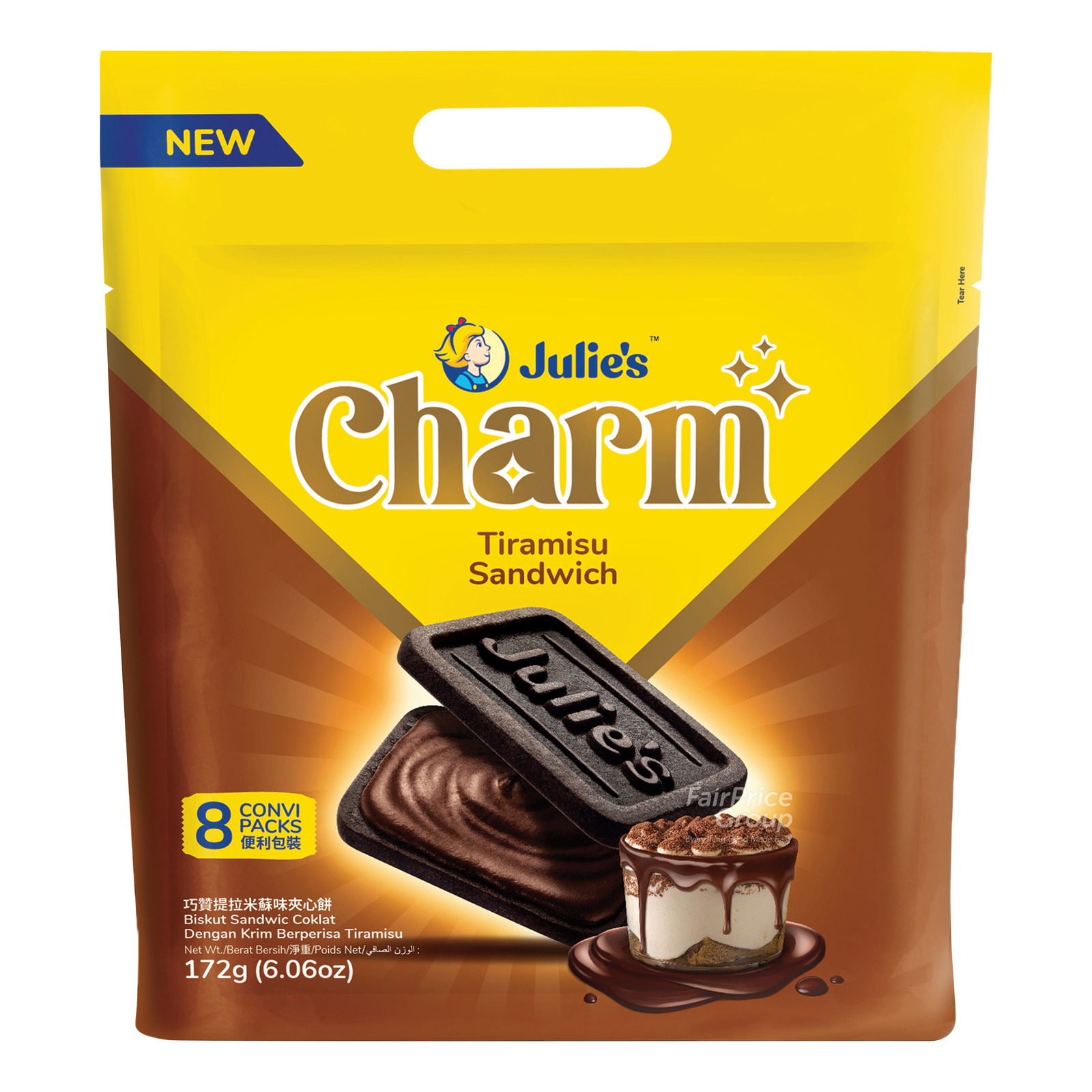 Julie's Charm Sandwich - Tiramisu | NTUC FairPrice