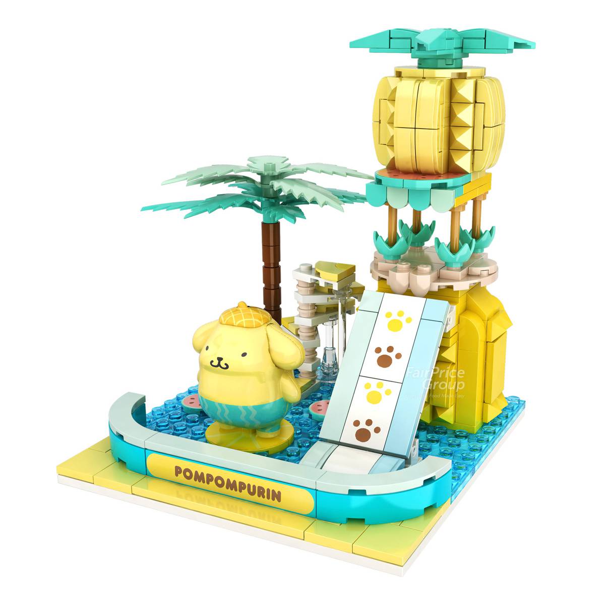 Playnation Summer Wunderland - Pompompurin Water Slide | NTUC FairPrice