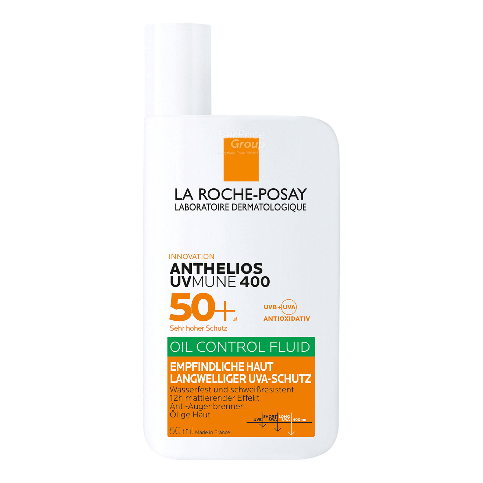 La Roche-Posay Anthelios UV Mune 400 Oil Control Fluid | NTUC FairPrice