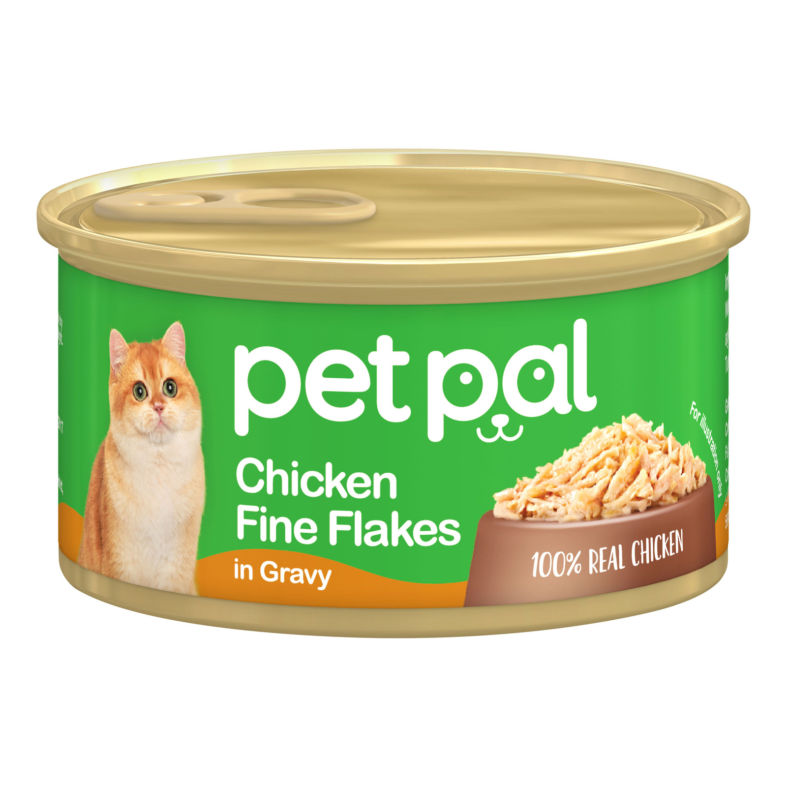 Petpal Cat Can Food - Chicken Fine Flakes in Gravy | NTUC FairPrice