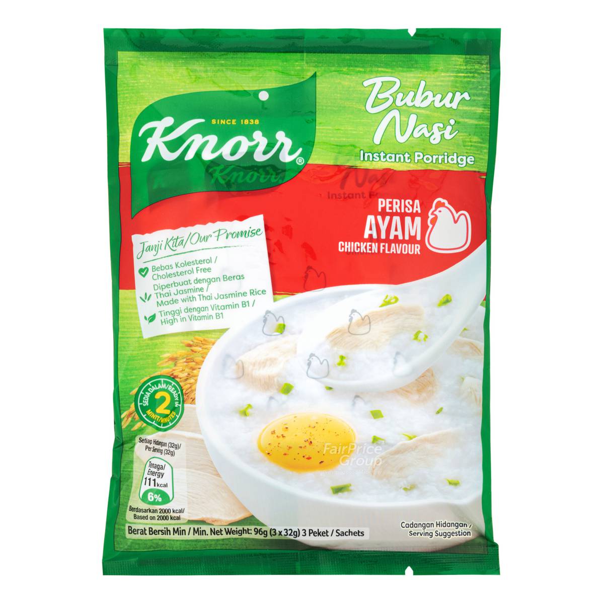 Knorr Instant Porridge - Chicken Flavour | NTUC FairPrice