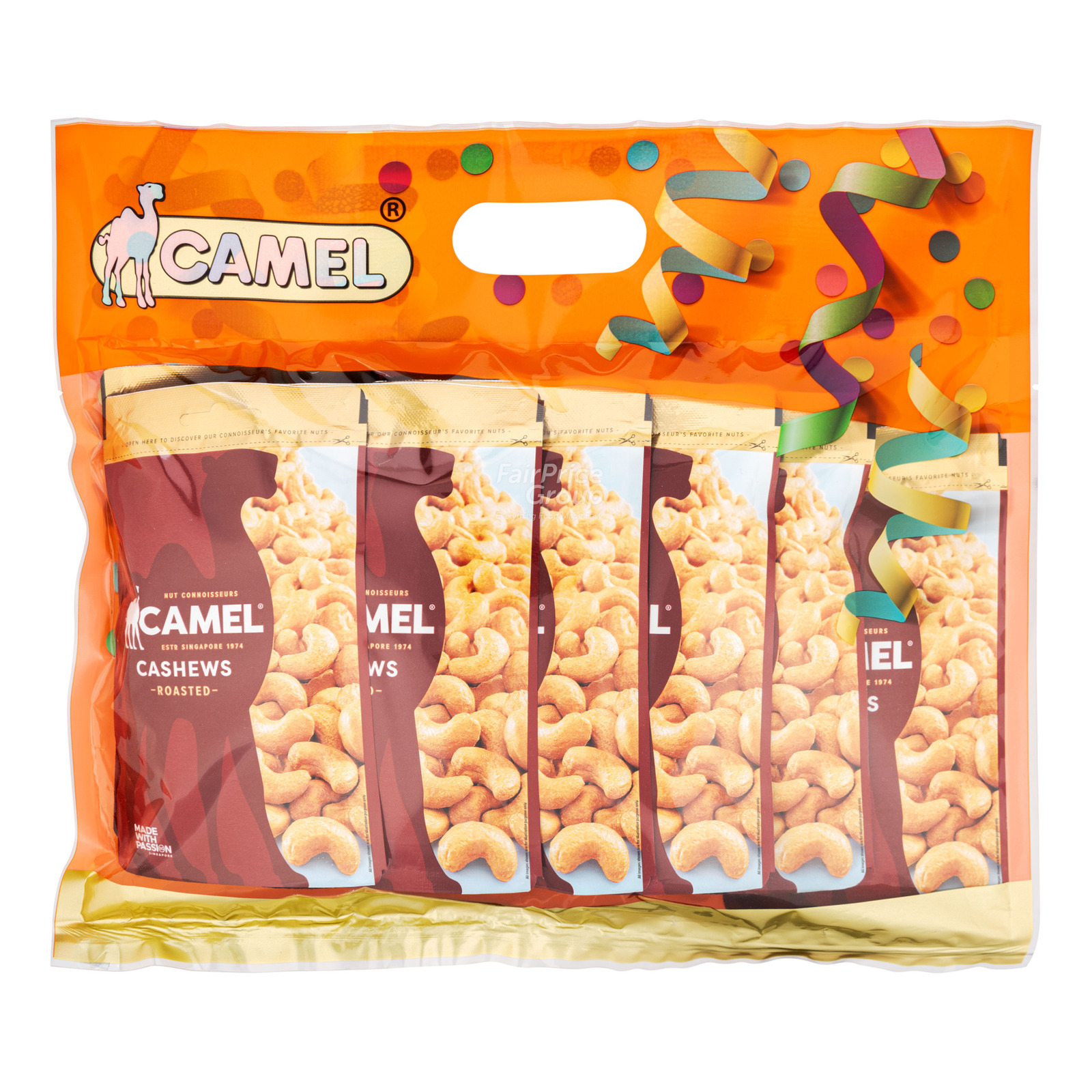 Camel Roasted Cashews - Bundle Pack | NTUC FairPrice