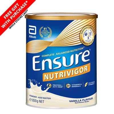 Abbott Ensure Life Strength Pro Milk Powder - Vanilla | NTUC FairPrice