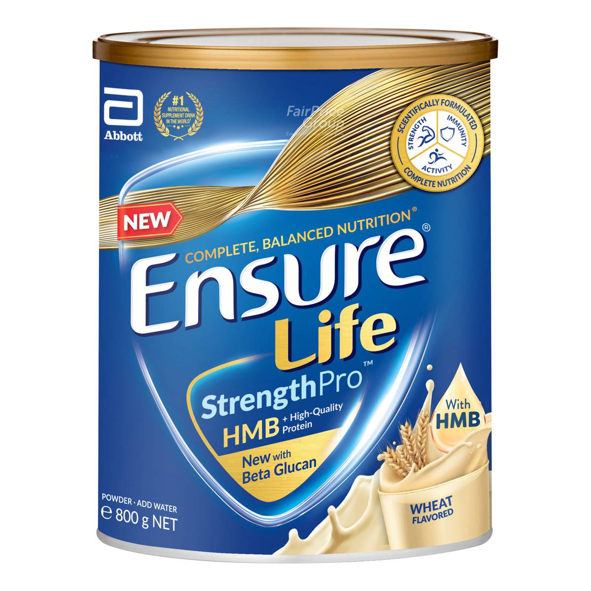 Abbott Ensure Life Strength Pro Milk Powder - Wheat | NTUC FairPrice