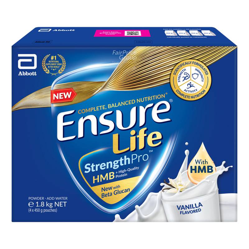 Abbott Ensure Life Strength Pro Milk Powder - Vanilla | NTUC FairPrice